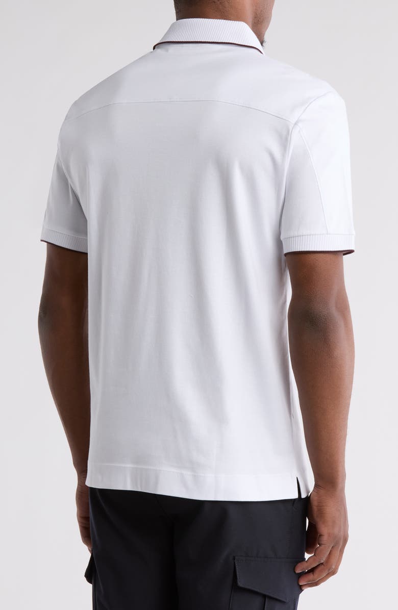 BOSS Logo Embroidered Cotton Polo | Nordstromrack