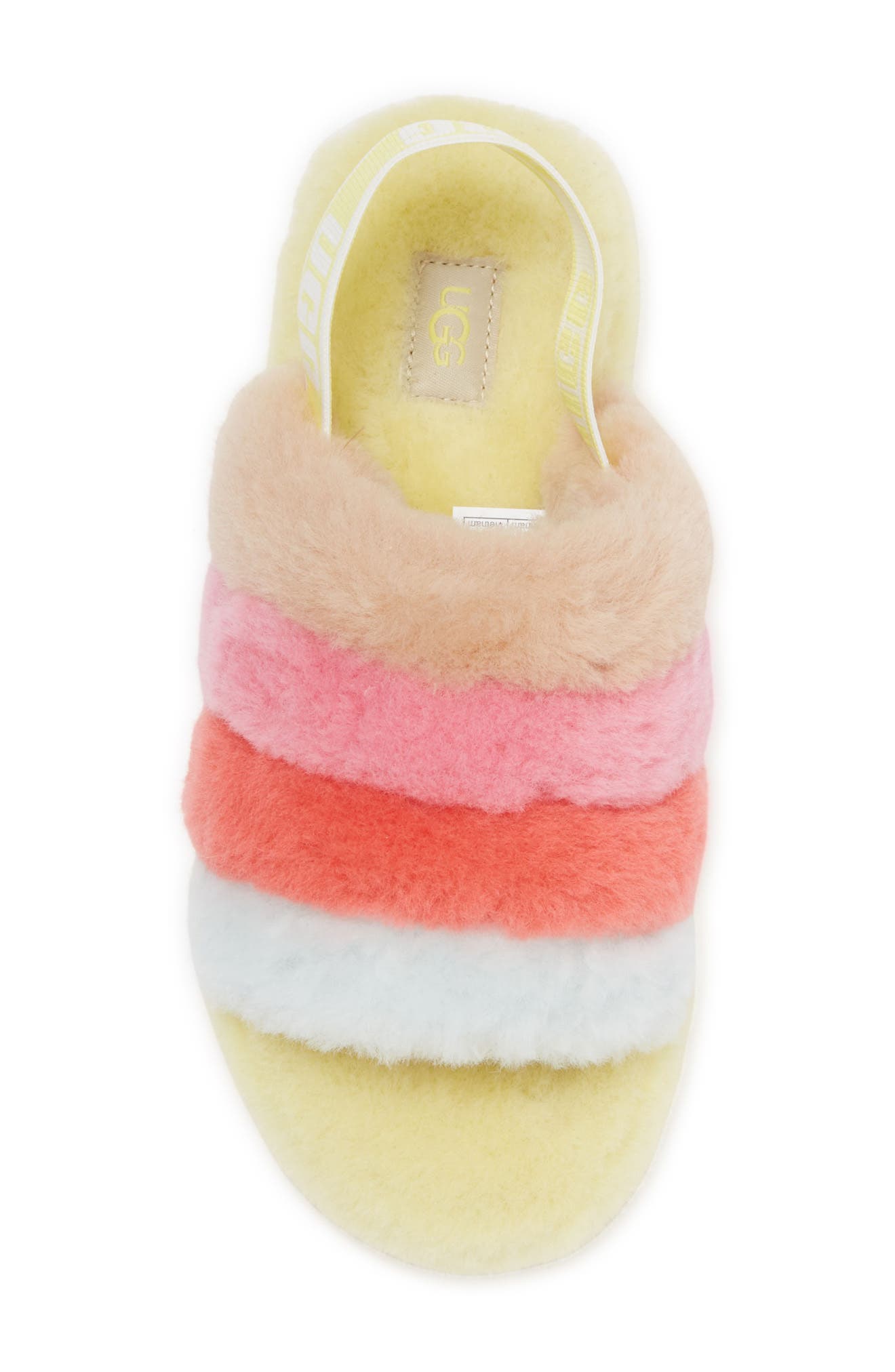 UGG® Fluff Yeah Genuine Sheepskin Slide Sandal | Nordstromrack