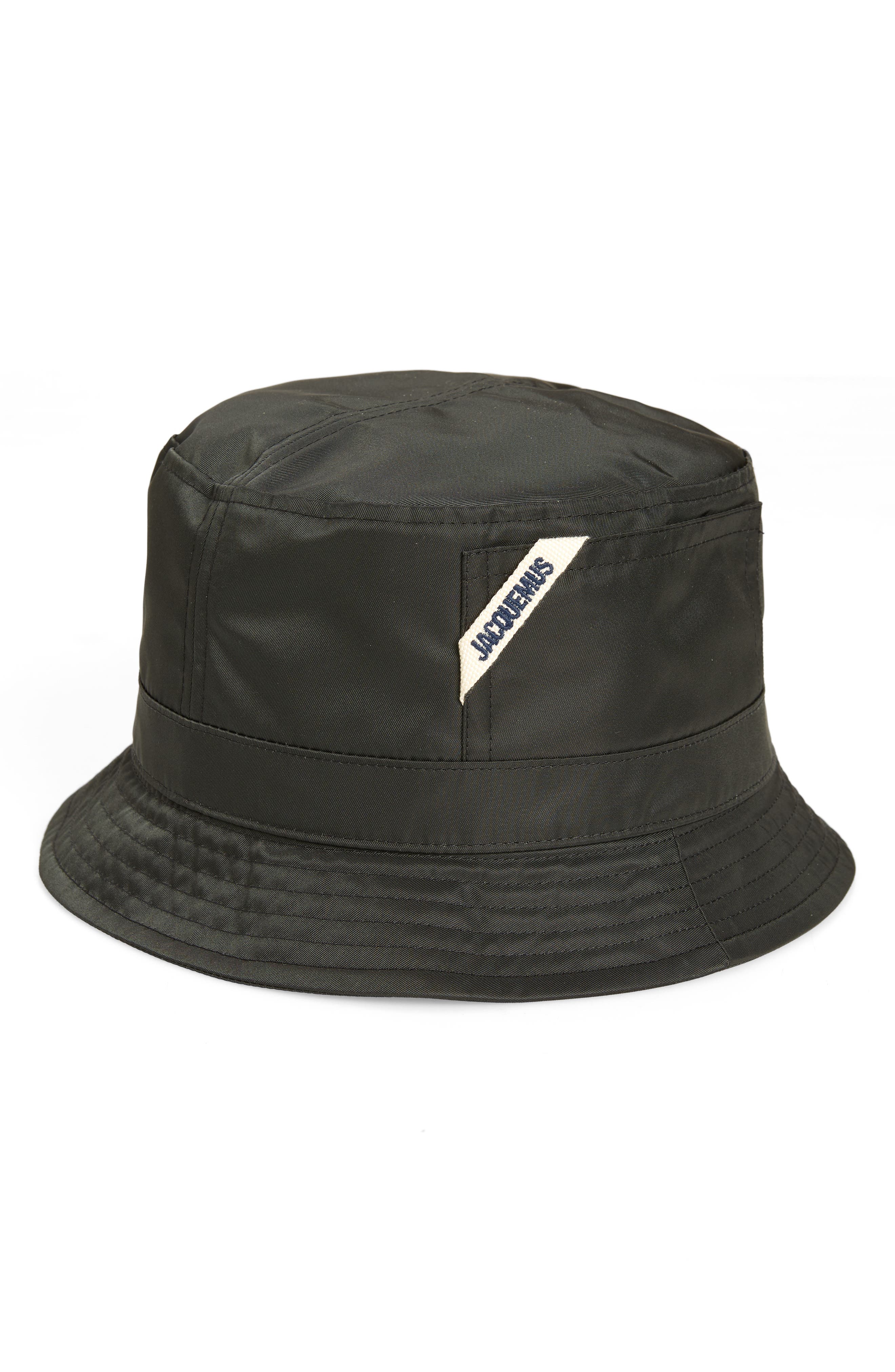 Jacquemus Le Bob Ovalie Nylon Blend Bucket Hat | Nordstromrack
