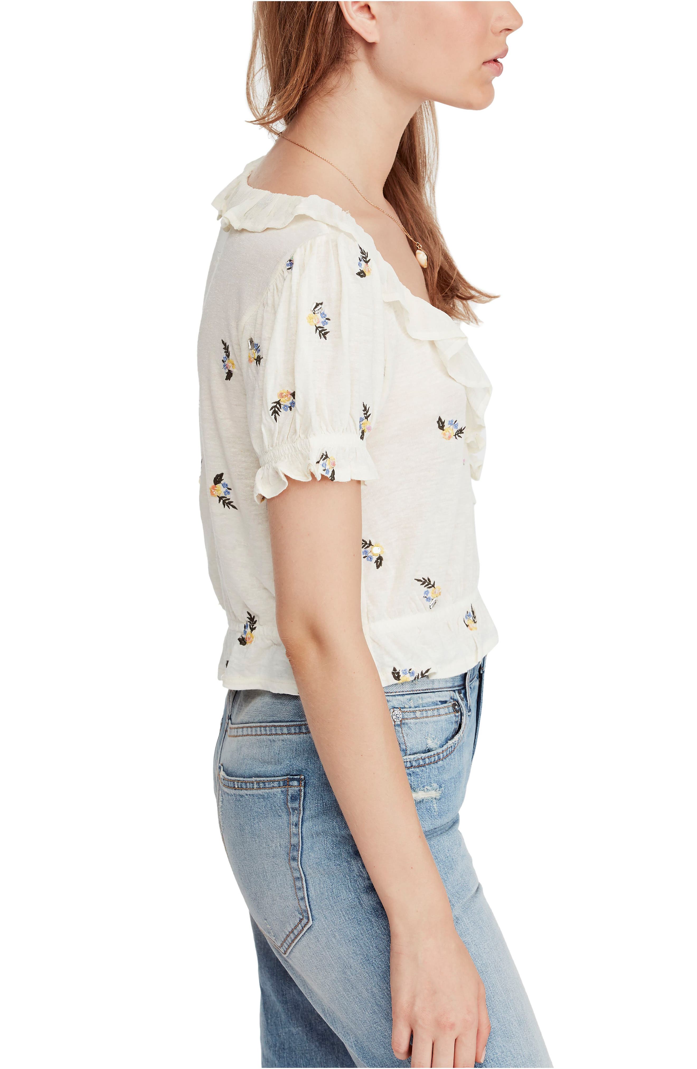 Free People Full Bloom Ruffle Top | Nordstrom