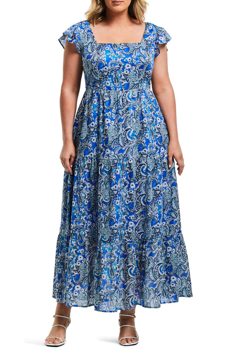 Estelle Hydra Floral Cotton Maxi Dress | Nordstromrack