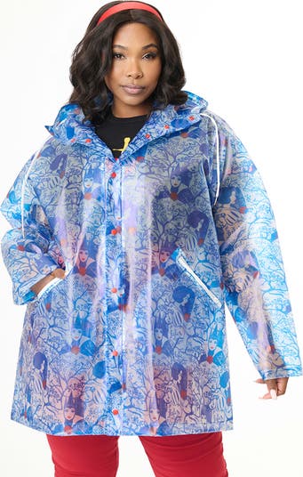 Unique Vintage Plus Size Printed Raincoat | Nordstrom