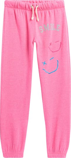 Vintage Havana Kids' Smile Embroidered Joggers | Nordstromrack