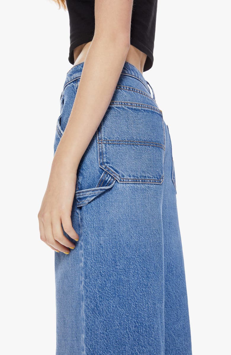 MOTHER SNACKS! The Fun Dip Utility Puddle Wide Leg Jeans | Nordstromrack