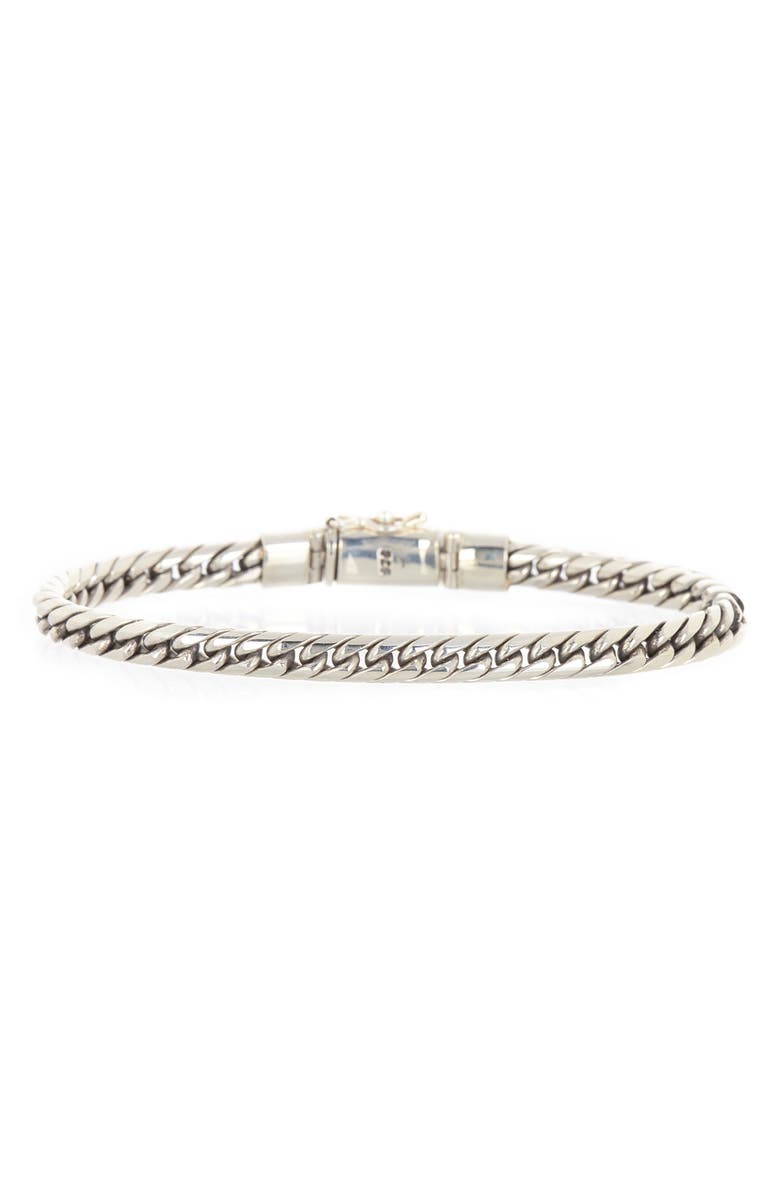 SAMUEL B. Sterling Silver Woven Chain Bracelet | Nordstromrack