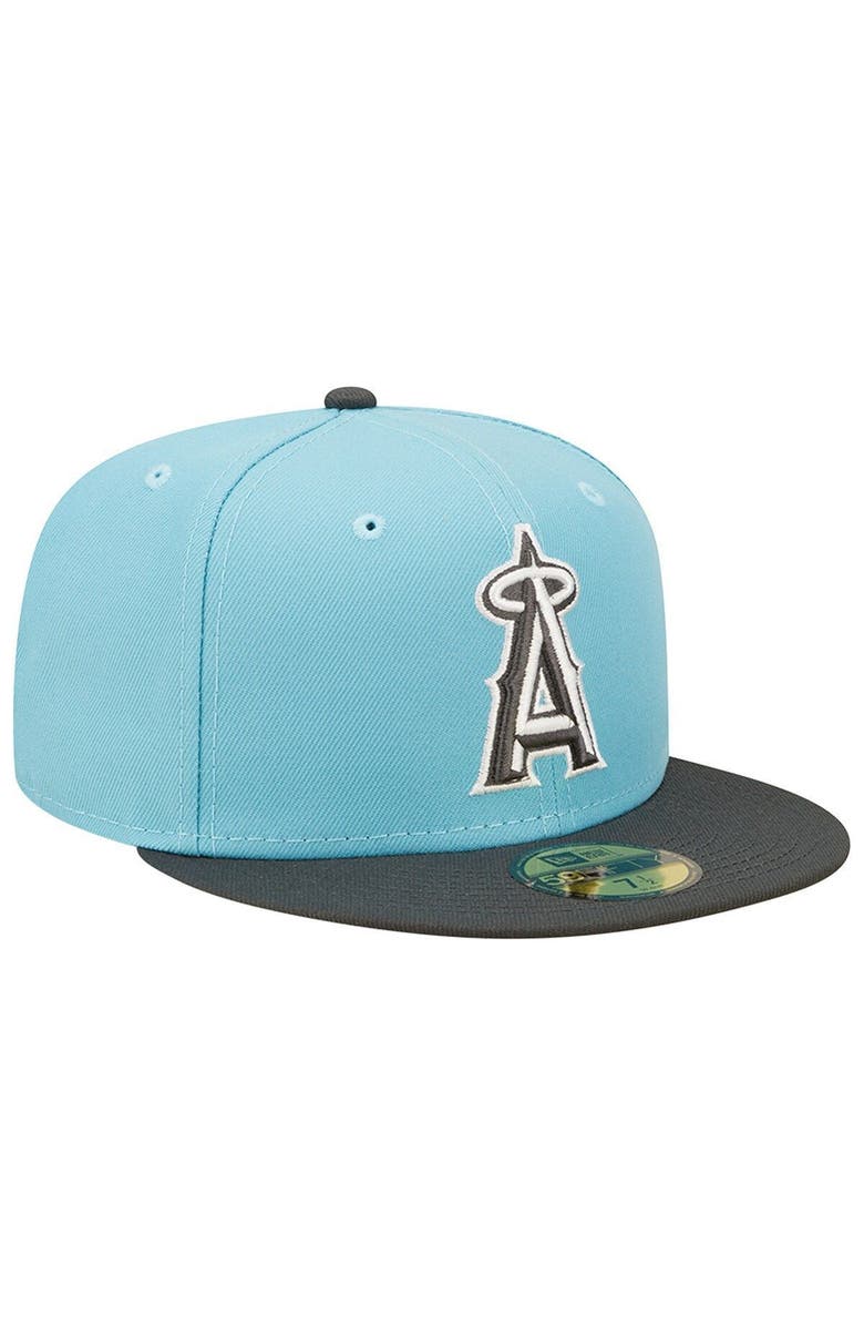 New Era Men's New Era Light Blue/Charcoal Los Angeles Angels Two-Tone ...