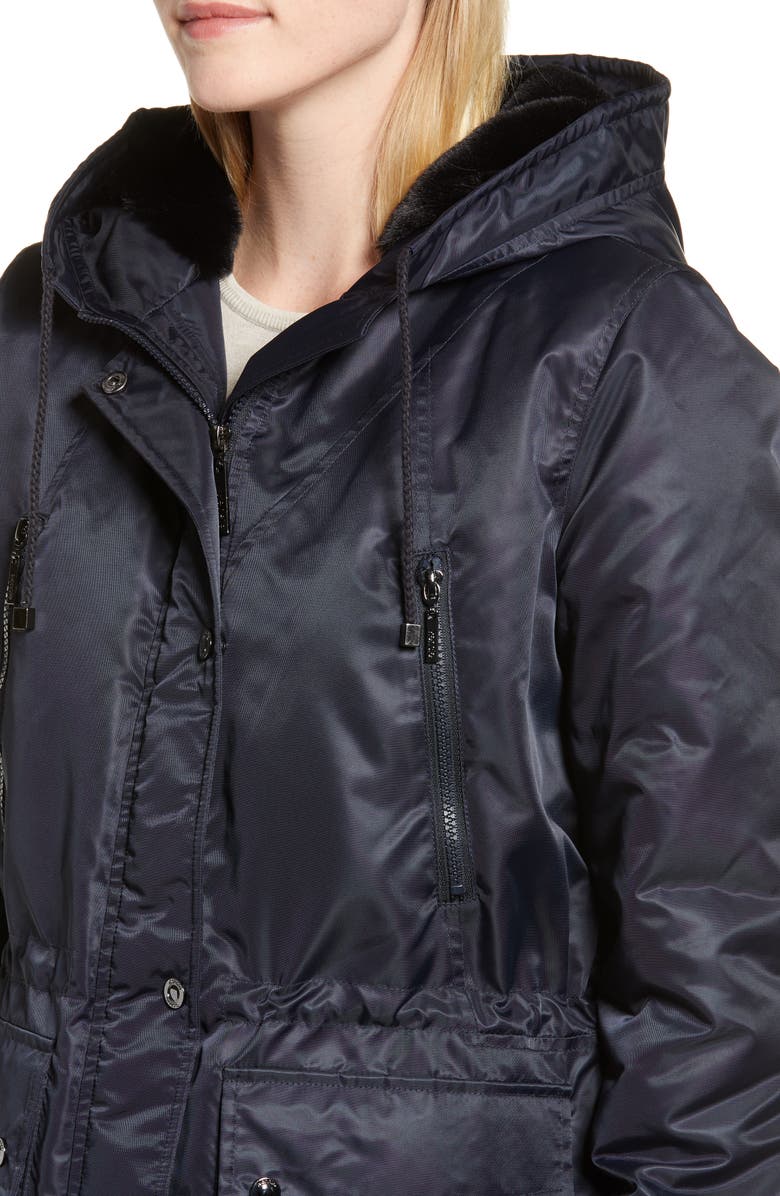 Kensie Faux Fur Trim Parka | Nordstromrack
