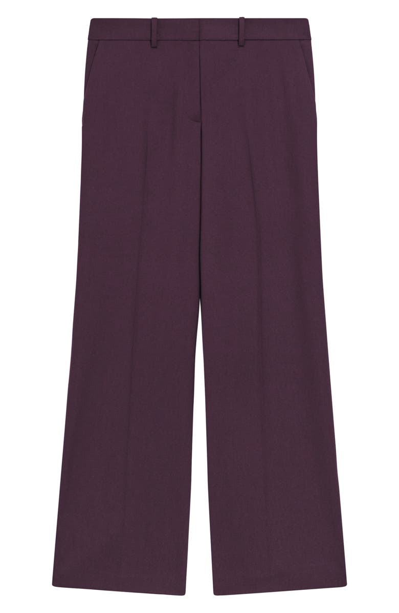 Theory Stretch Wool Wide Leg Pants | Nordstromrack