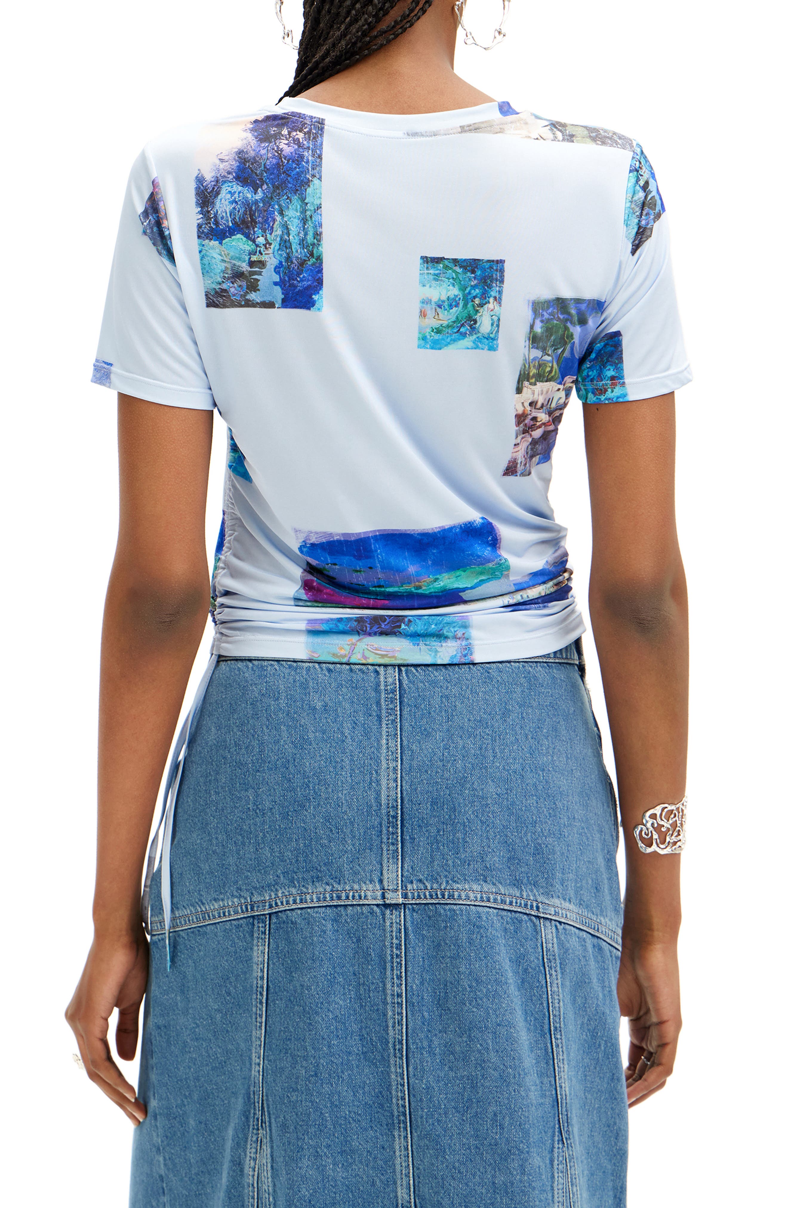 Desigual Postcards T-Shirt | Nordstromrack