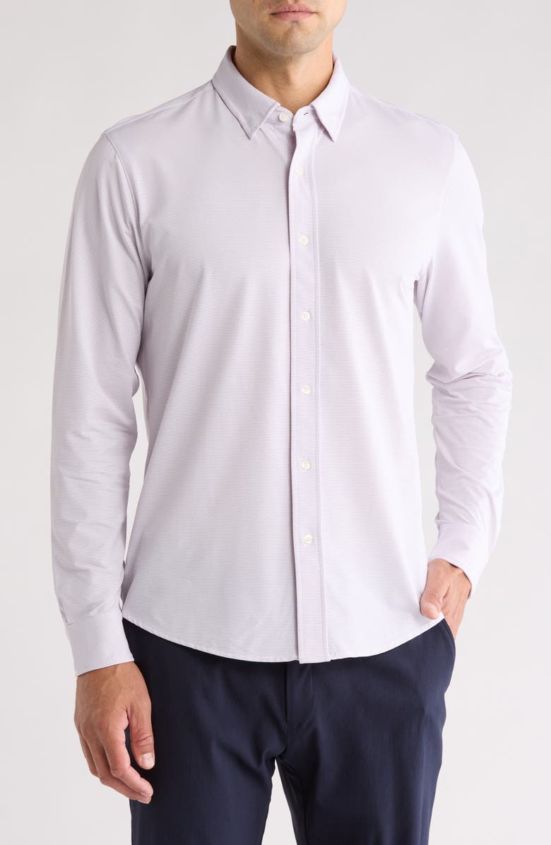 Rhone Commuter Classic Fit Dot Print Button-Up Shirt | Nordstromrack