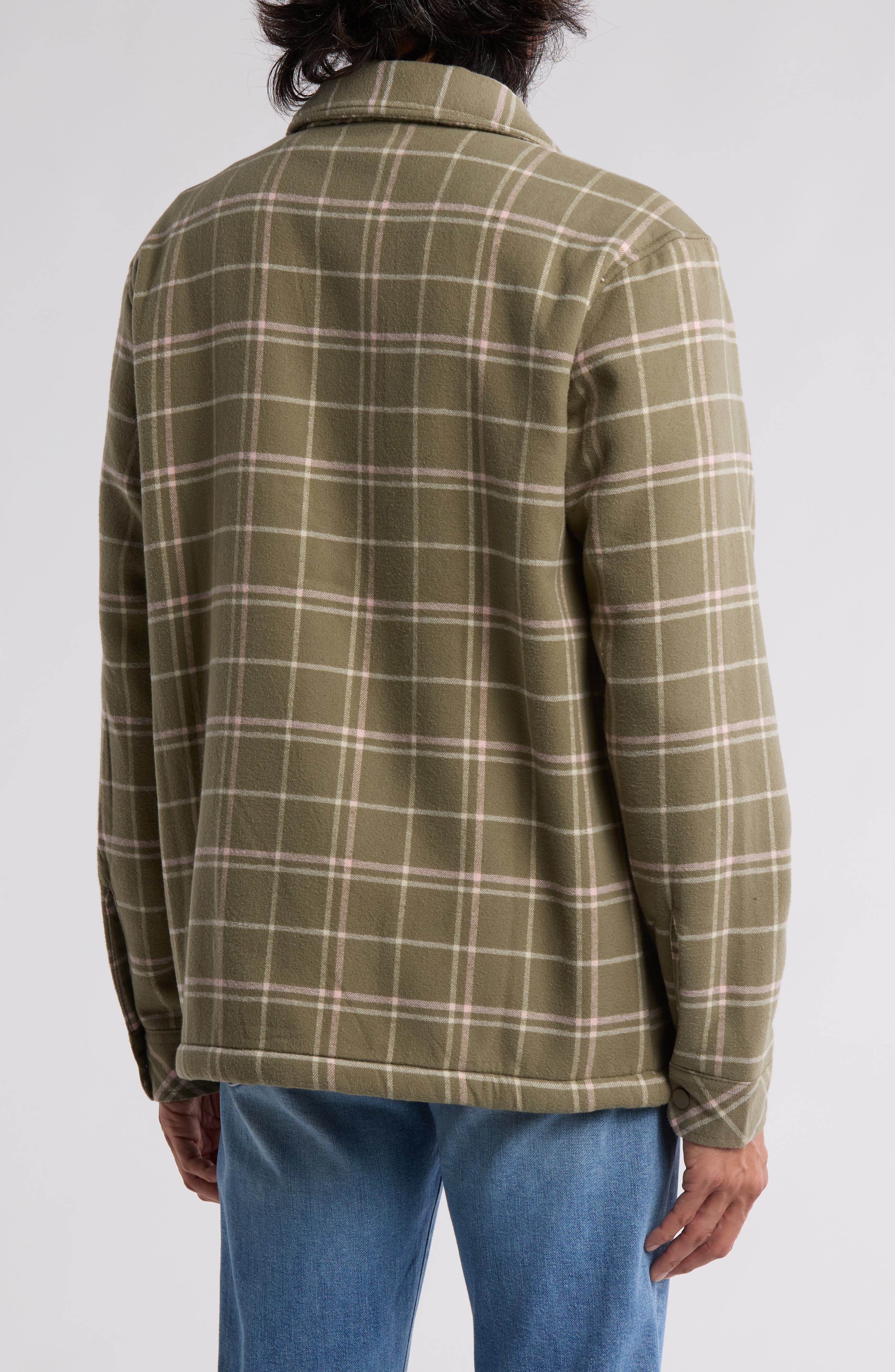 Hurley Bonded Flannel Shirt Jacket | Nordstromrack