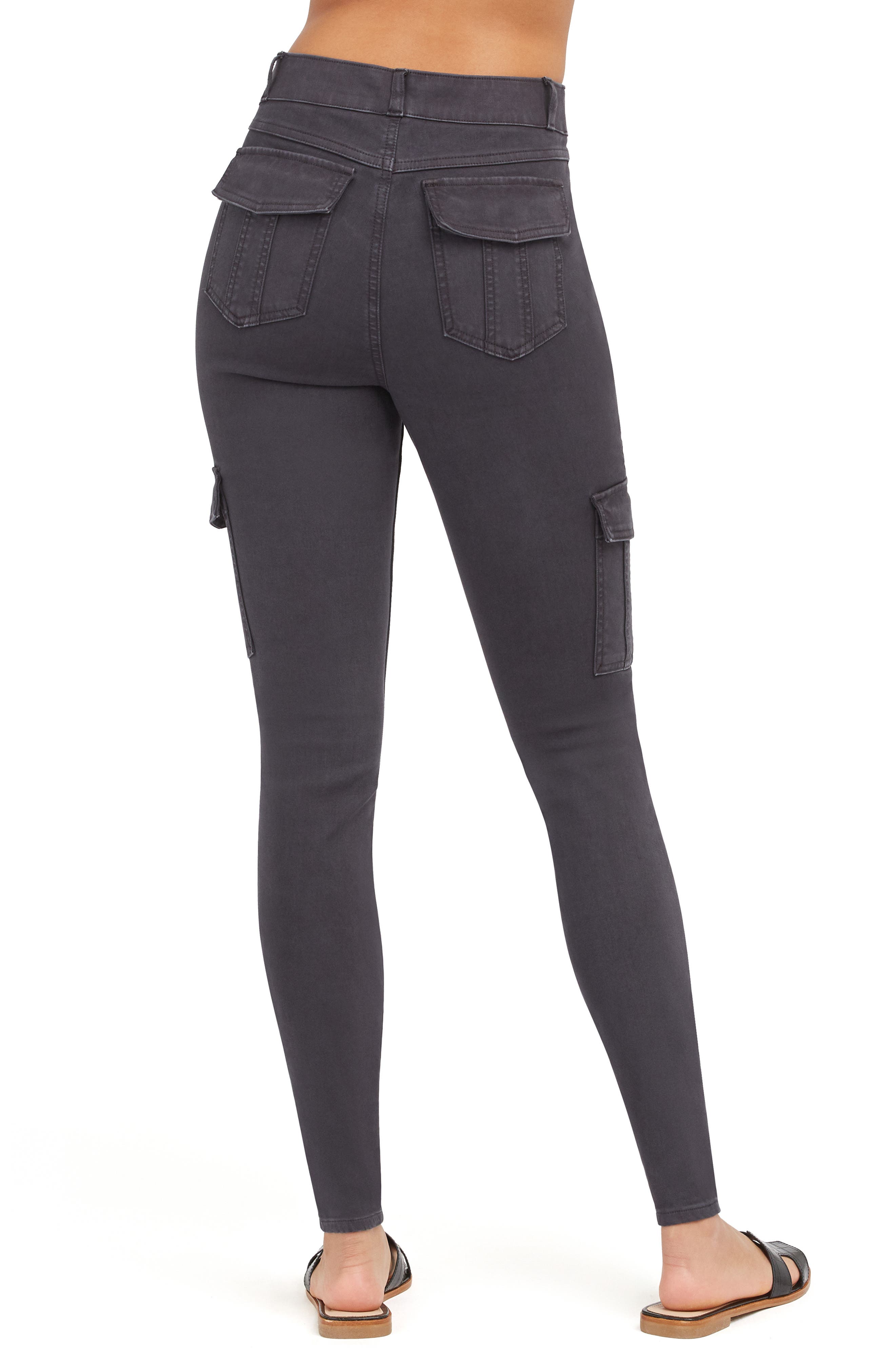 SPANX® Stretch Twill Ankle Cargo Pants | Nordstrom