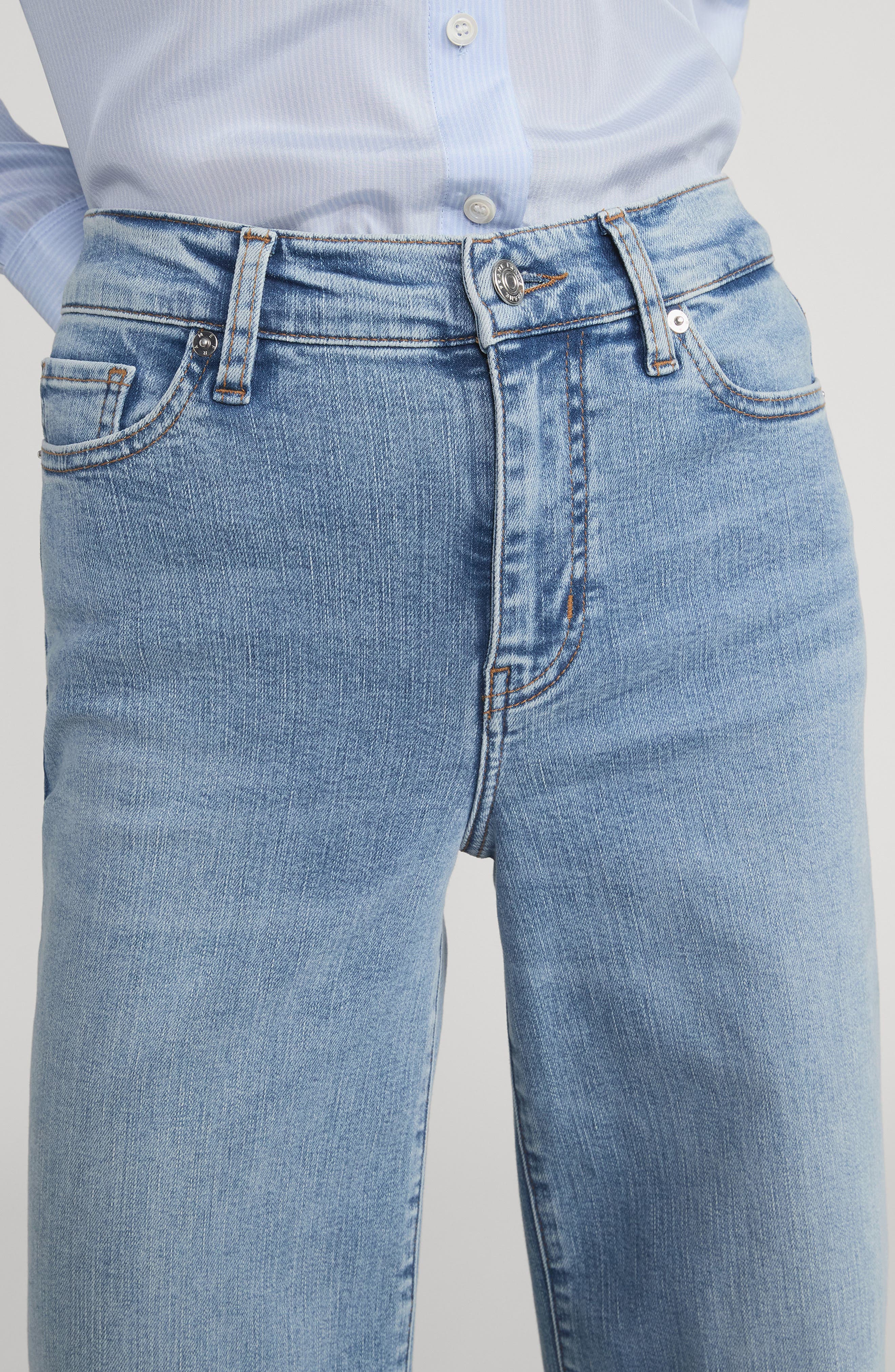 FRAME Le Slim Palazzo High Waist Wide Leg Jeans | Nordstrom