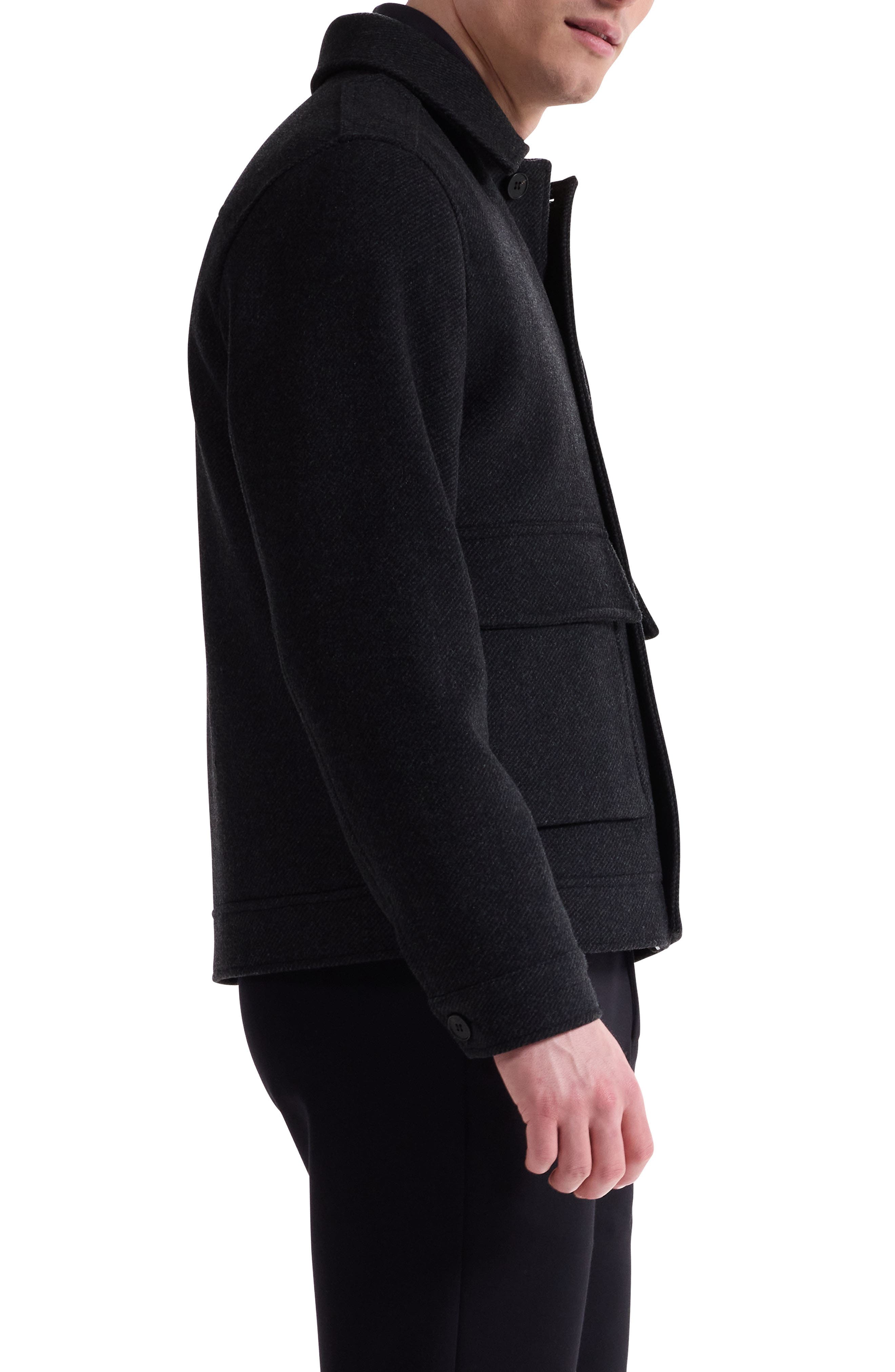 Bugatchi Tweed Jacket with Removable Quilted Vest | Nordstromrack