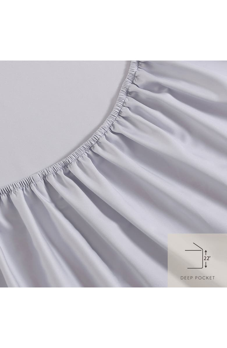 Laura Ashley Solid Lavender Sheet Set | Nordstromrack