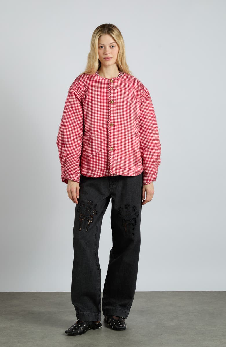 Damson Madder Macy Reversible Print Organic Cotton Jacket | Nordstrom