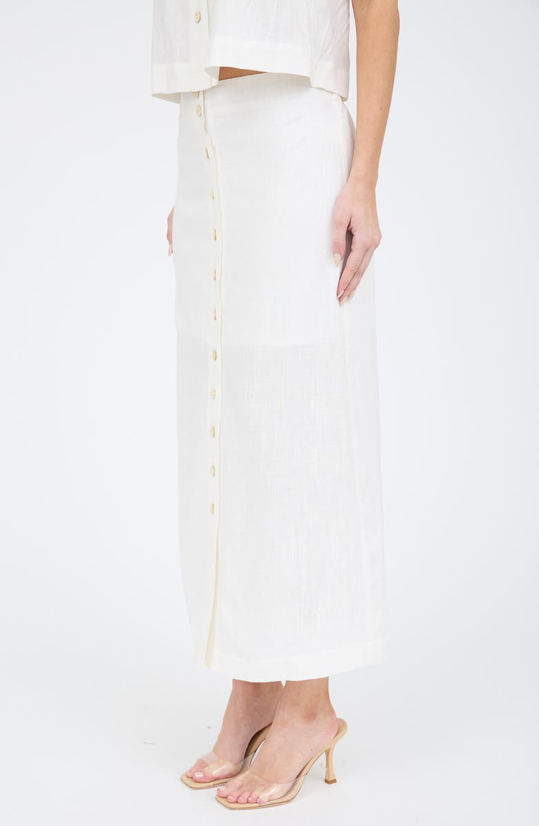 Blu Pepper Front Button Maxi Skirt | Nordstromrack