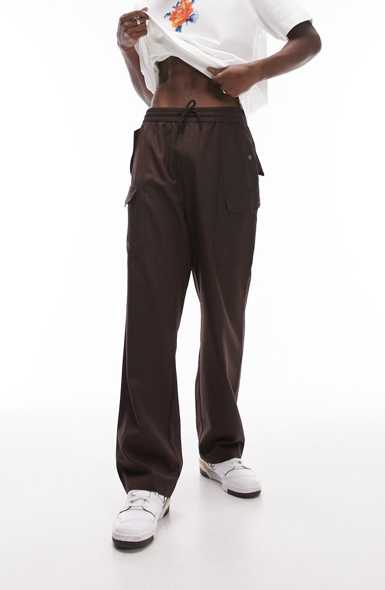 Topman Wide Leg Cargo Pants | Nordstrom