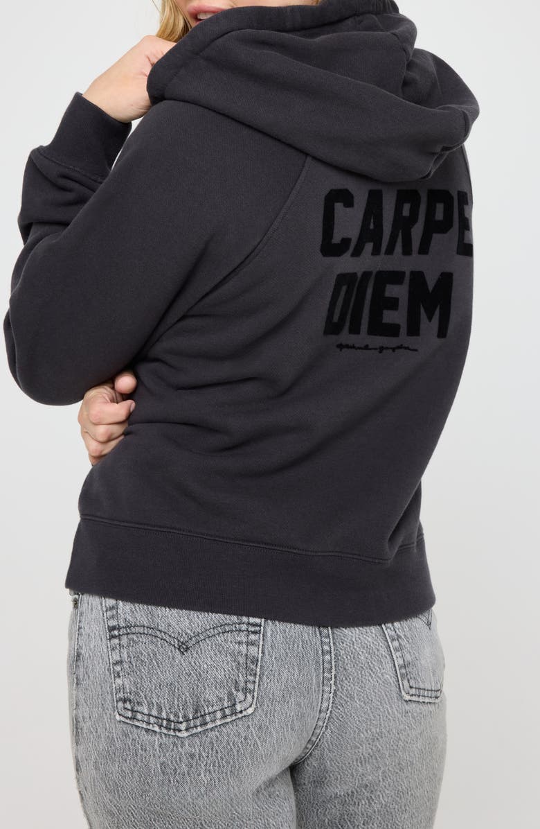 Spiritual Gangster Carpe Diem Cotton Hoodie | Nordstrom
