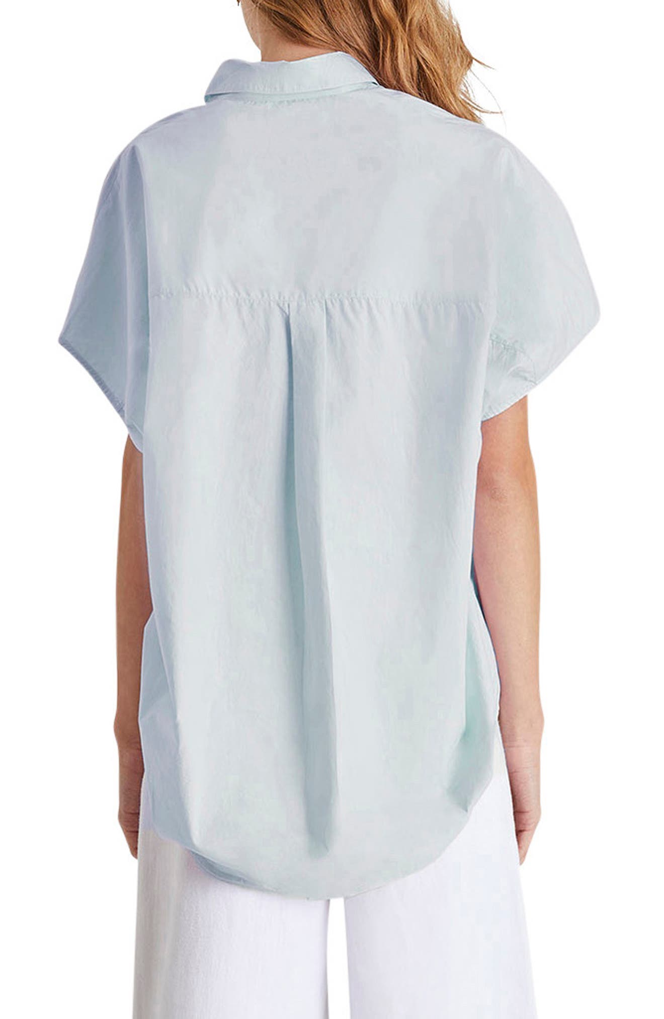 French Connection Rhodes Boxy Collared Blouse | Nordstromrack