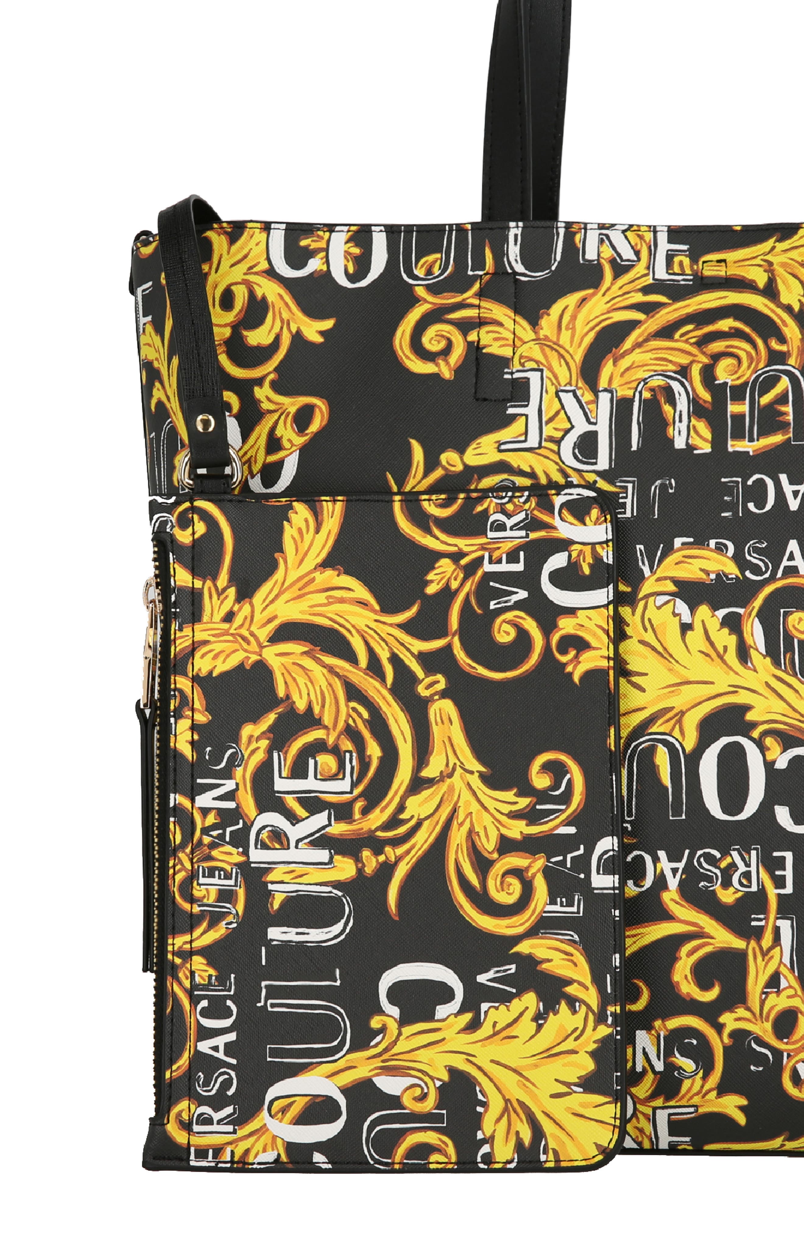 Versace Logo Print Tote Bag | Nordstromrack