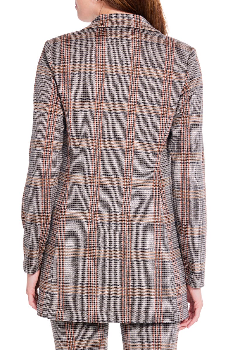 NIC+ZOE Sketched Plaid Knit Blazer | Nordstromrack