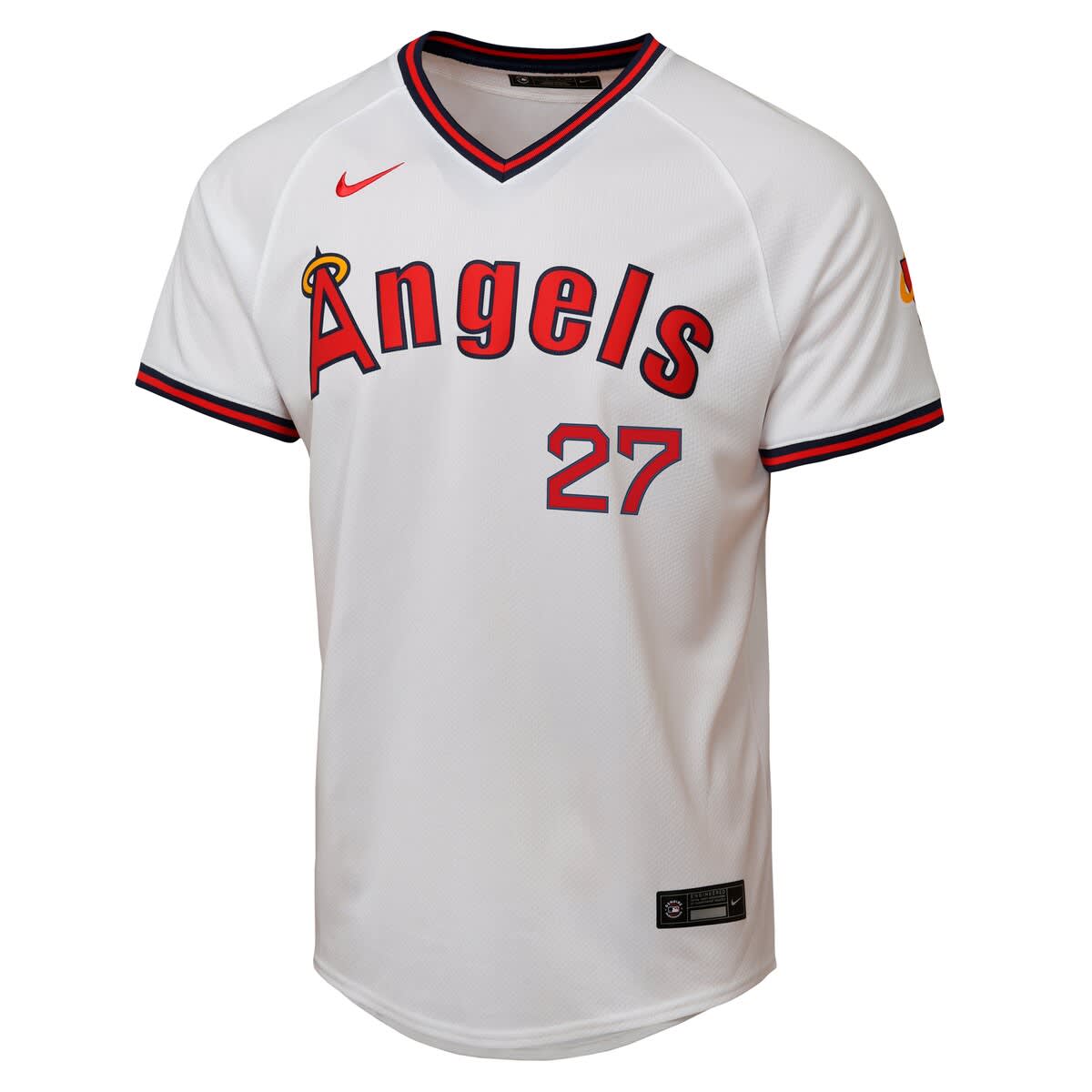 Nike Youth Nike Mike Trout White Los Angeles Angels Alternate 2 Limited ...