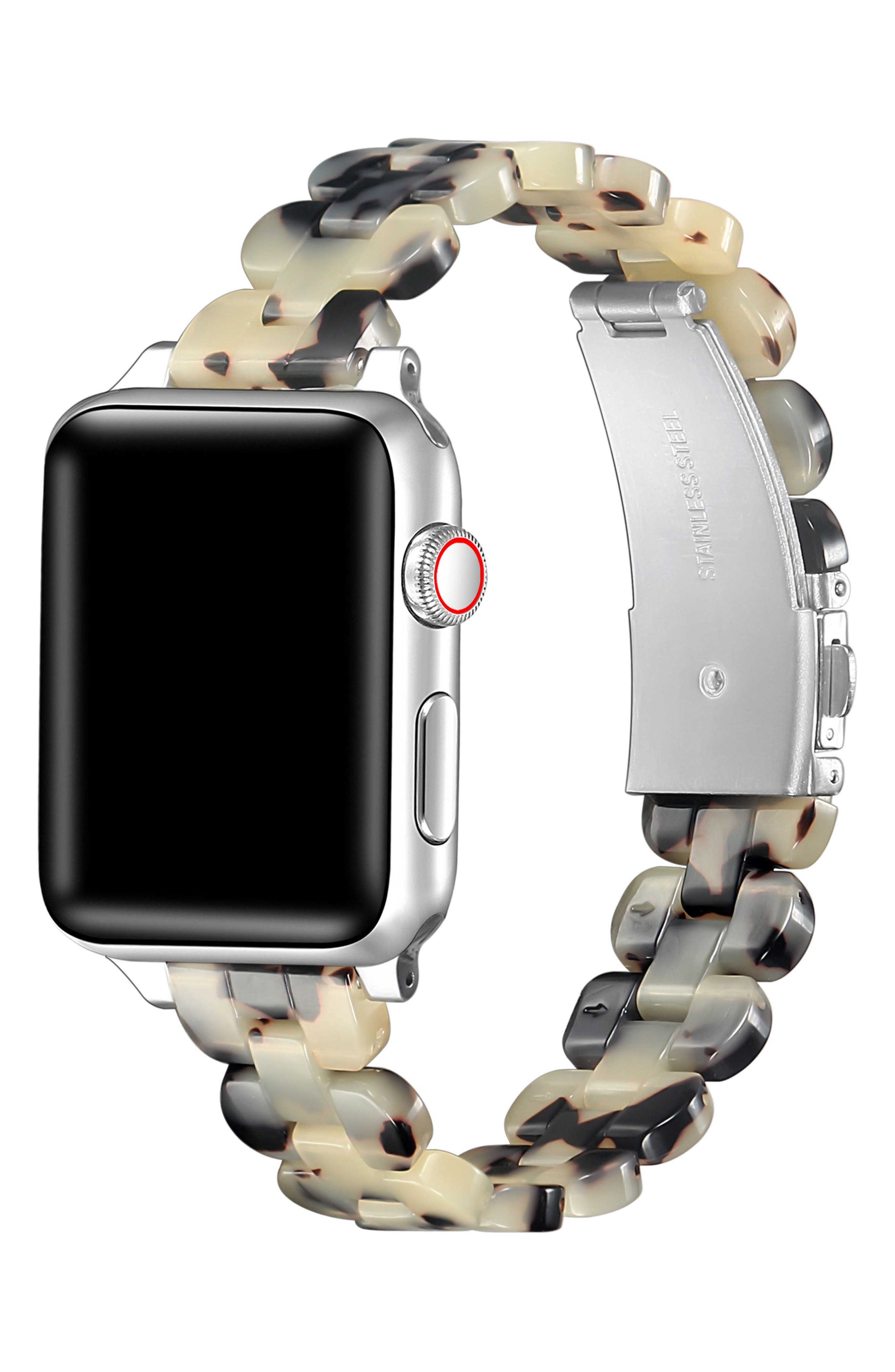 The Posh Tech Elle Scalloped Resin Apple Watch® Watchband | Nordstromrack
