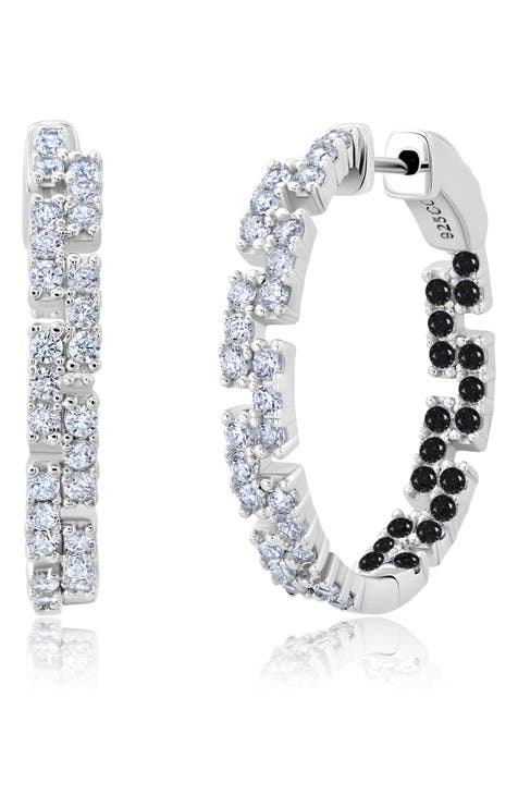 Women's Black Earrings