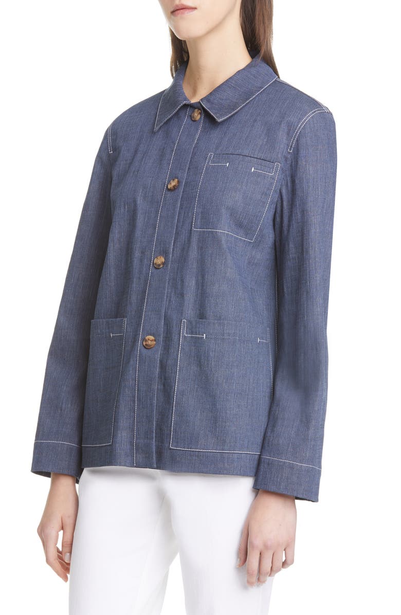 Lafayette 148 New York Wellesley Chore Jacket | Nordstrom