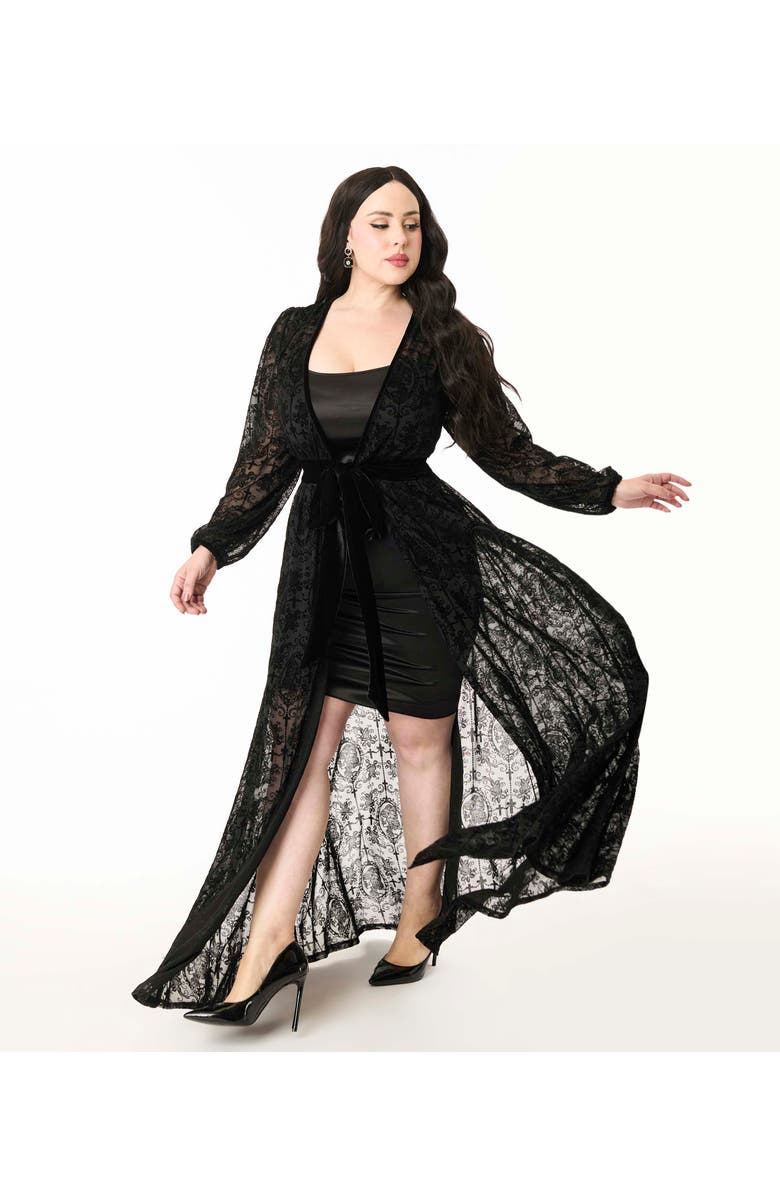 Unique Vintage Plus Size Billow Long Sleeved Hollywood Duster | Nordstrom