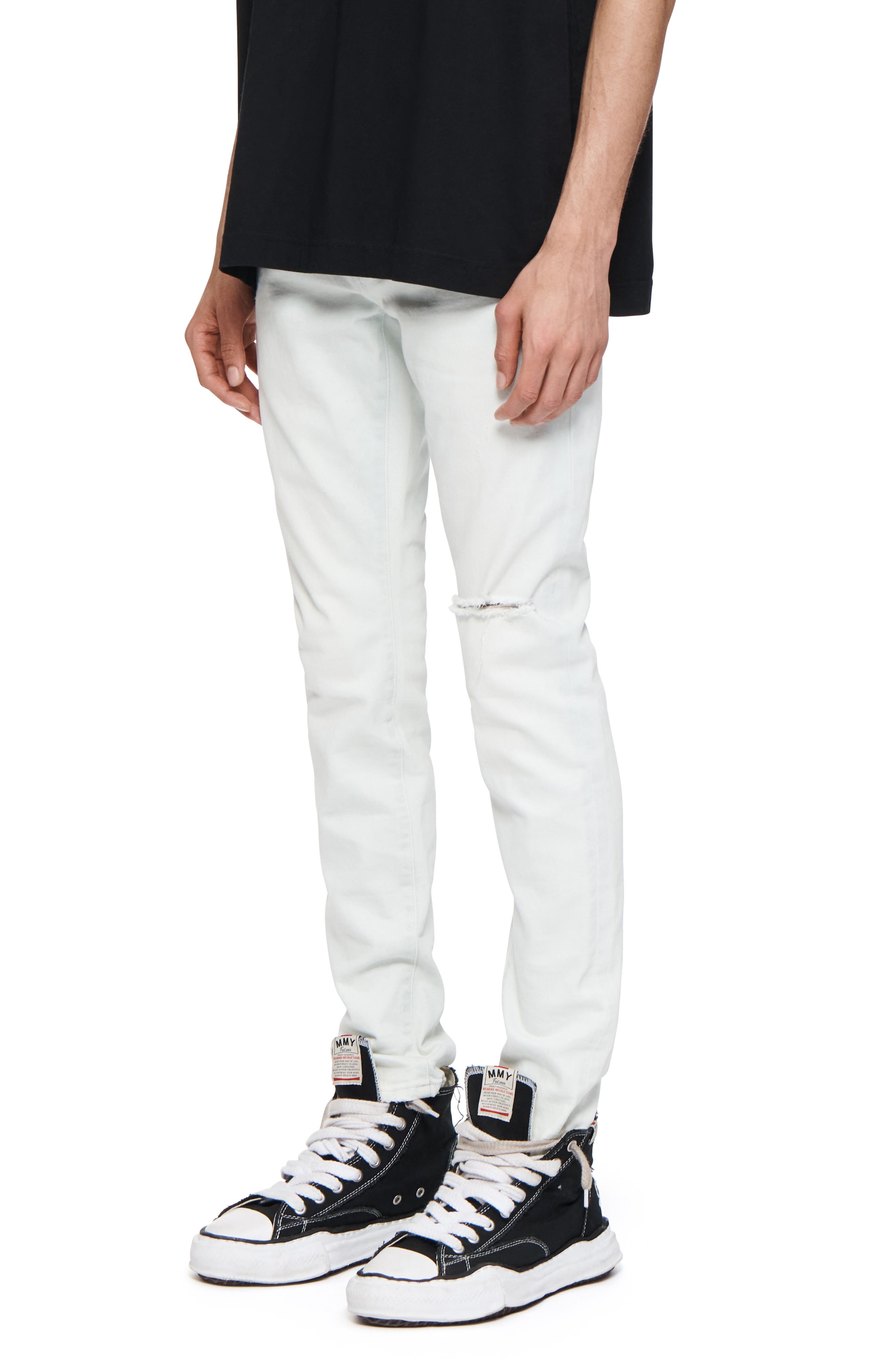 PURPLE BRAND Blowout Ripped Skinny Jeans | Nordstromrack