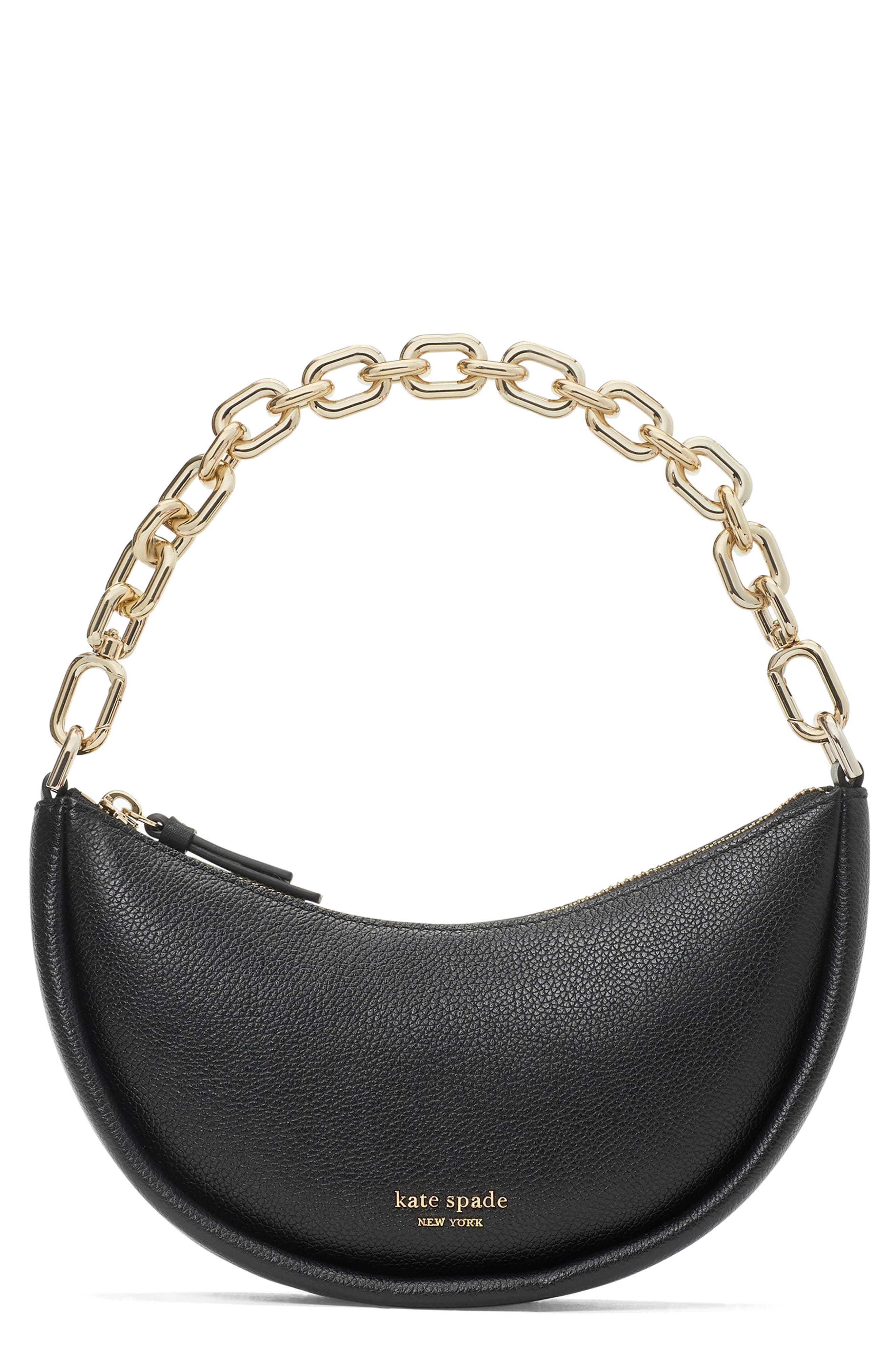 Kate Spade New York small smile pebbled leather crossbody bag ...