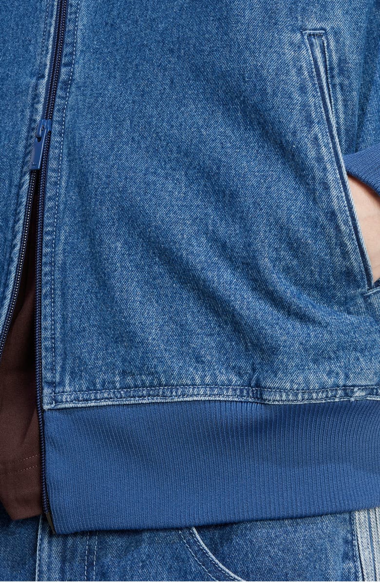 adidas Originals Adicolor Firebird Denim Track Jacket | Nordstrom