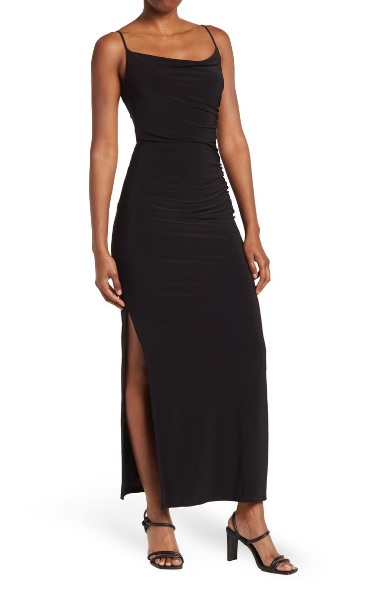 Laundry by Shelli Segal Cowl Neck Jersey Slip Dress | Nordstromrack