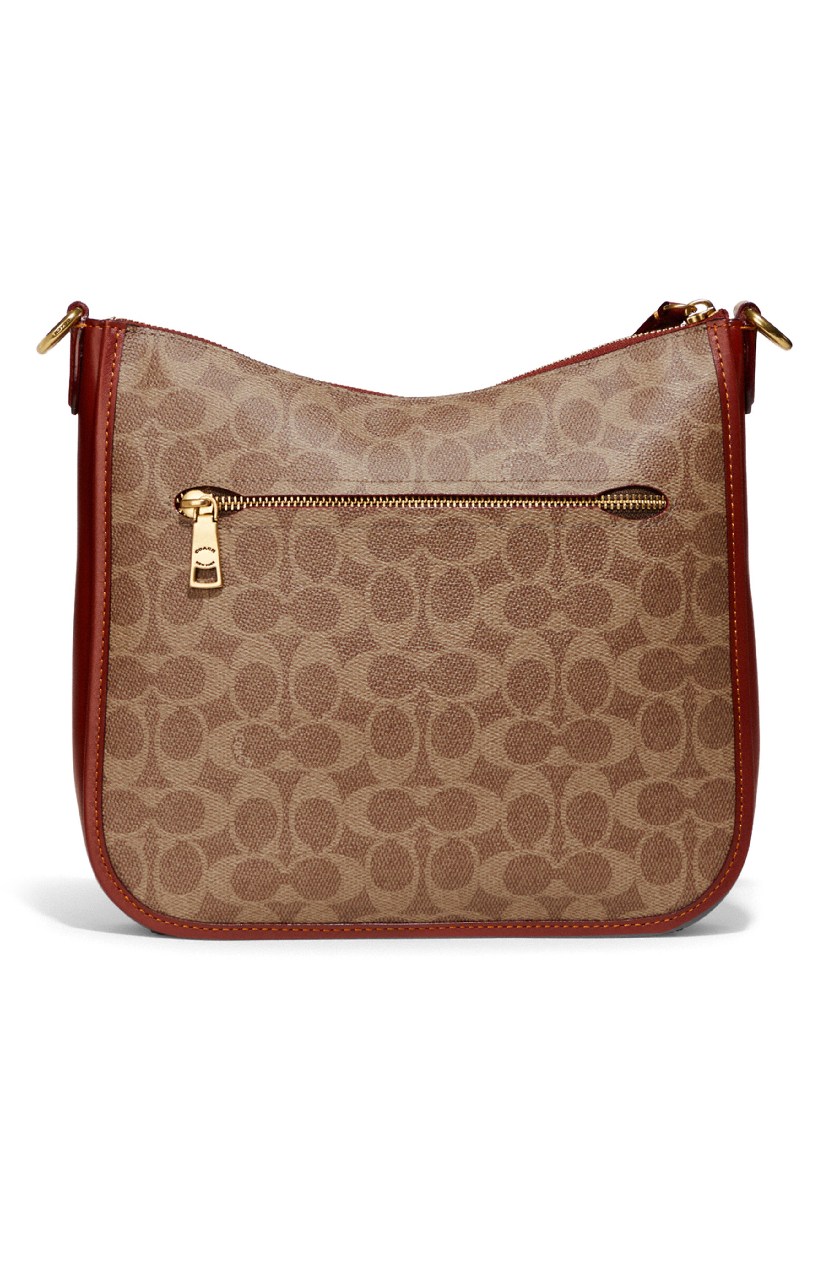 COACH Chaise Signature Coated Canvas Crossbody Bag | Nordstrom