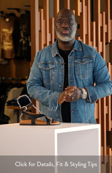 Free People Anya Ankle Strap Toe Loop Sandal (Women) | Nordstrom