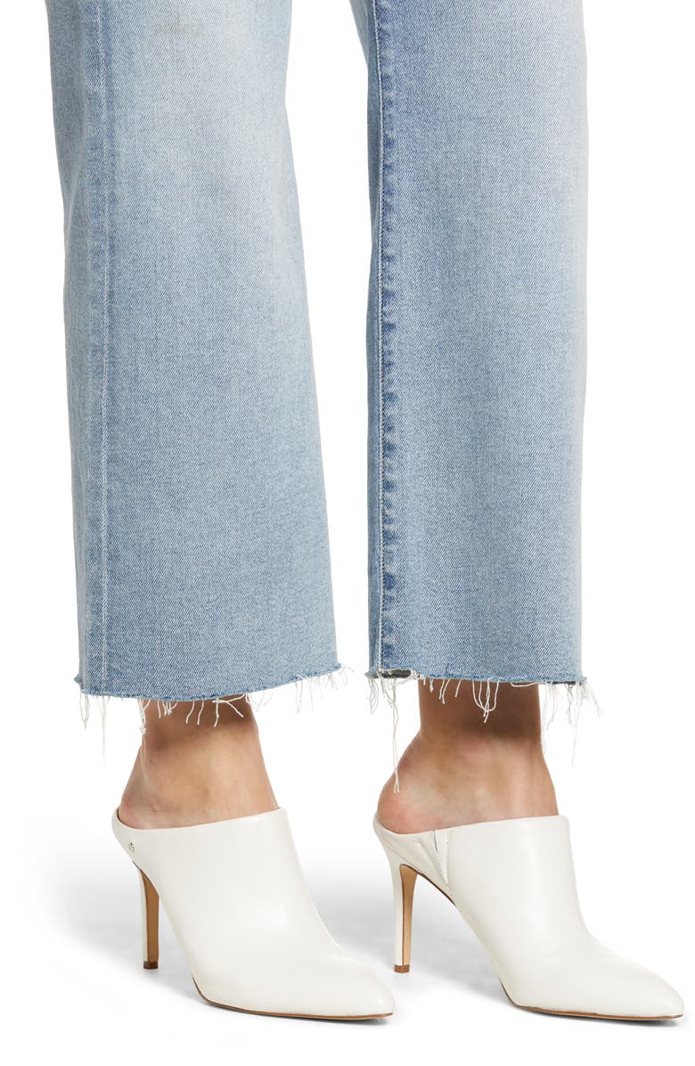 7 For All Mankind ® Alexa Frayed Hem Crop Wide Leg Jeans | Nordstromrack
