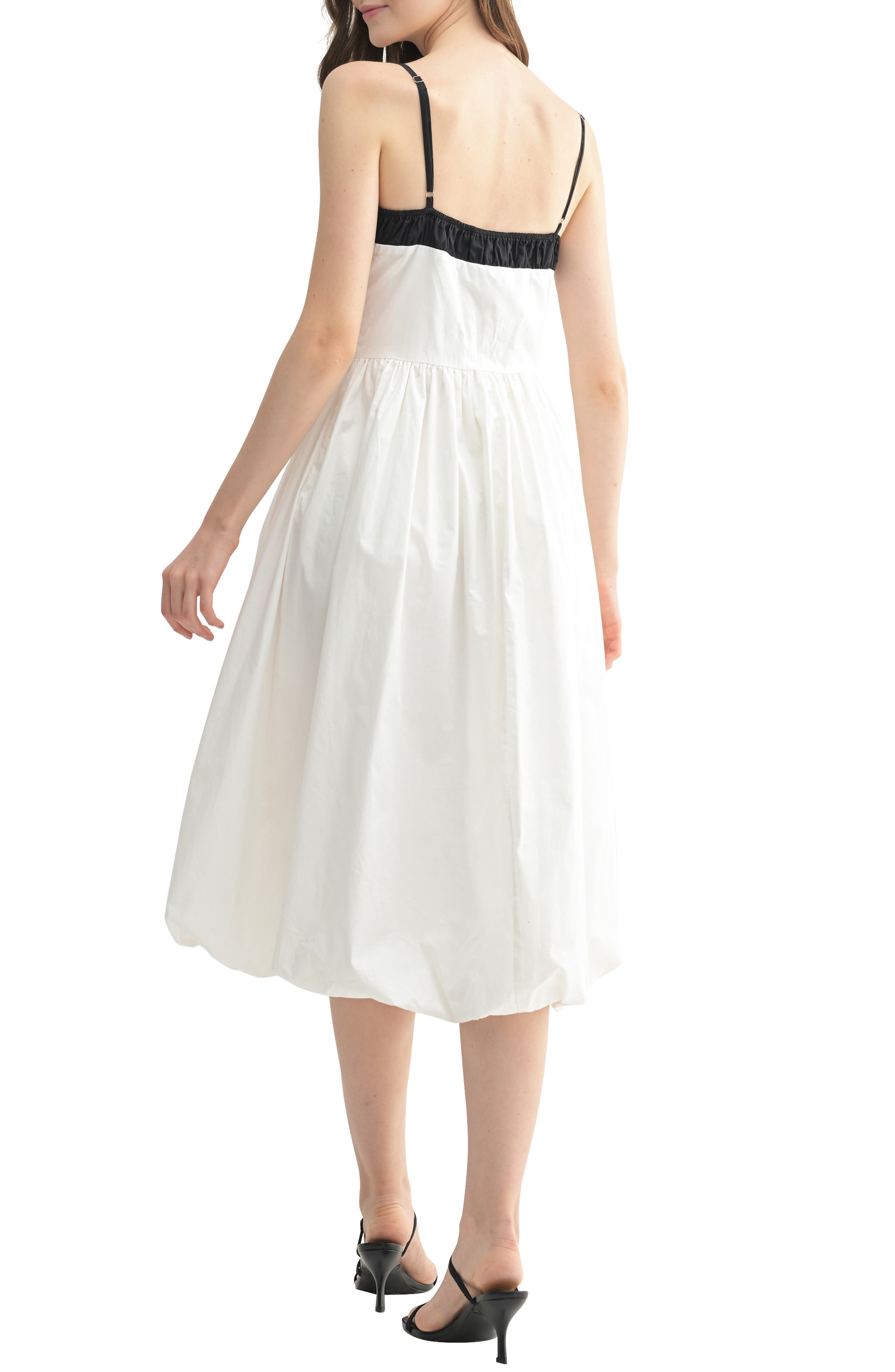 Lush Colorblock Bubble Midi Dress | Nordstromrack