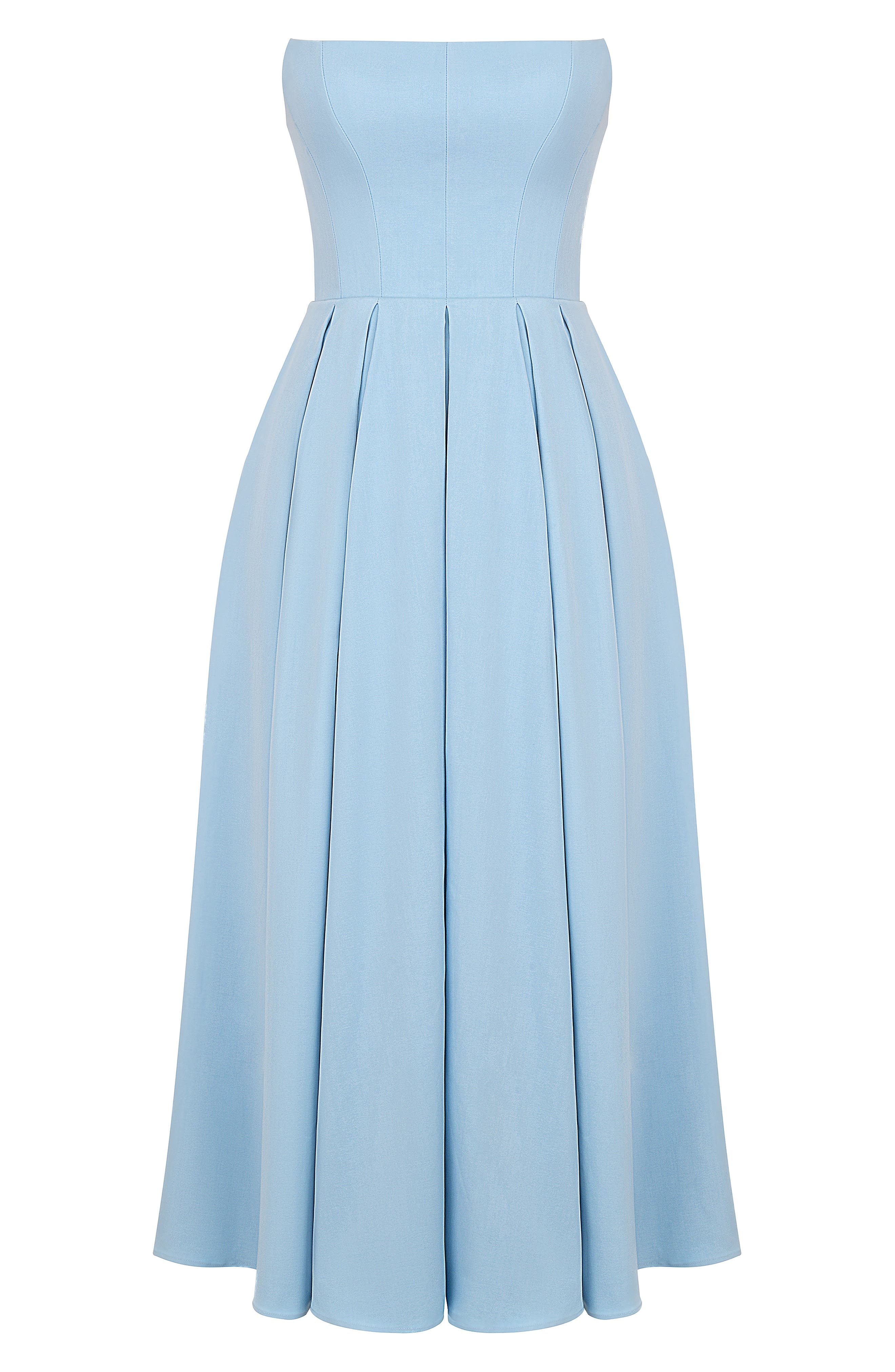 HOUSE OF CB Audrey Strapless Fit & Flare Dress | Nordstrom