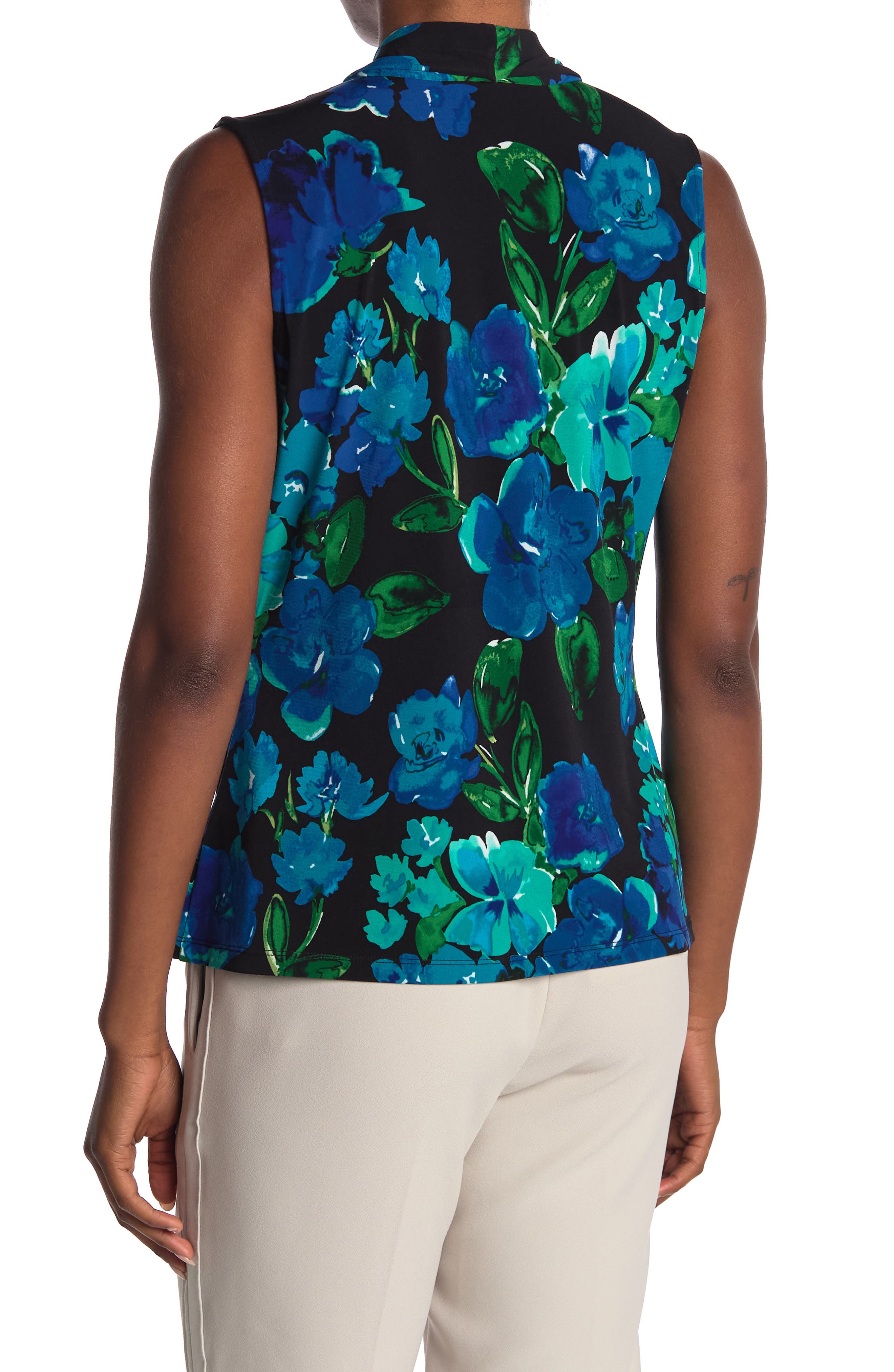 Calvin Klein V-Neck Floral Tank | Nordstromrack