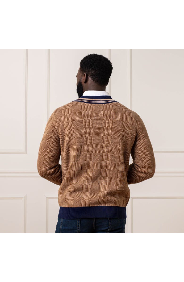 Hope & Henry Men's Organic Intarsia Cricket Sweater | Nordstrom