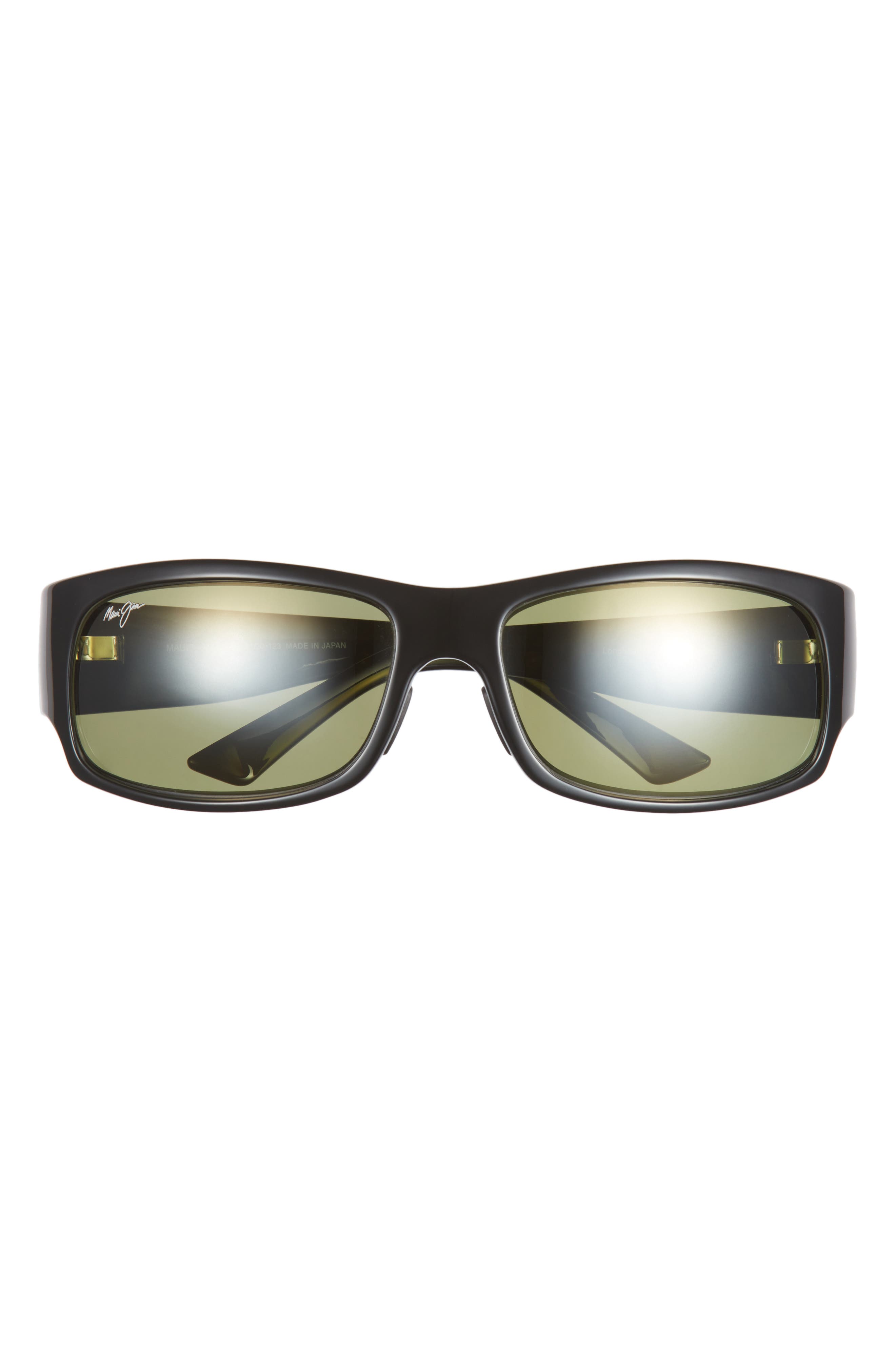 Maui Jim 61mm Polarized Oval Shield Sunglasses | Nordstromrack