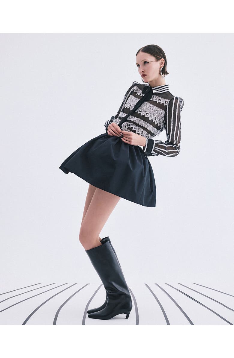 THEO The Label Theia Taffeta Mini Ball Skirt | Nordstrom