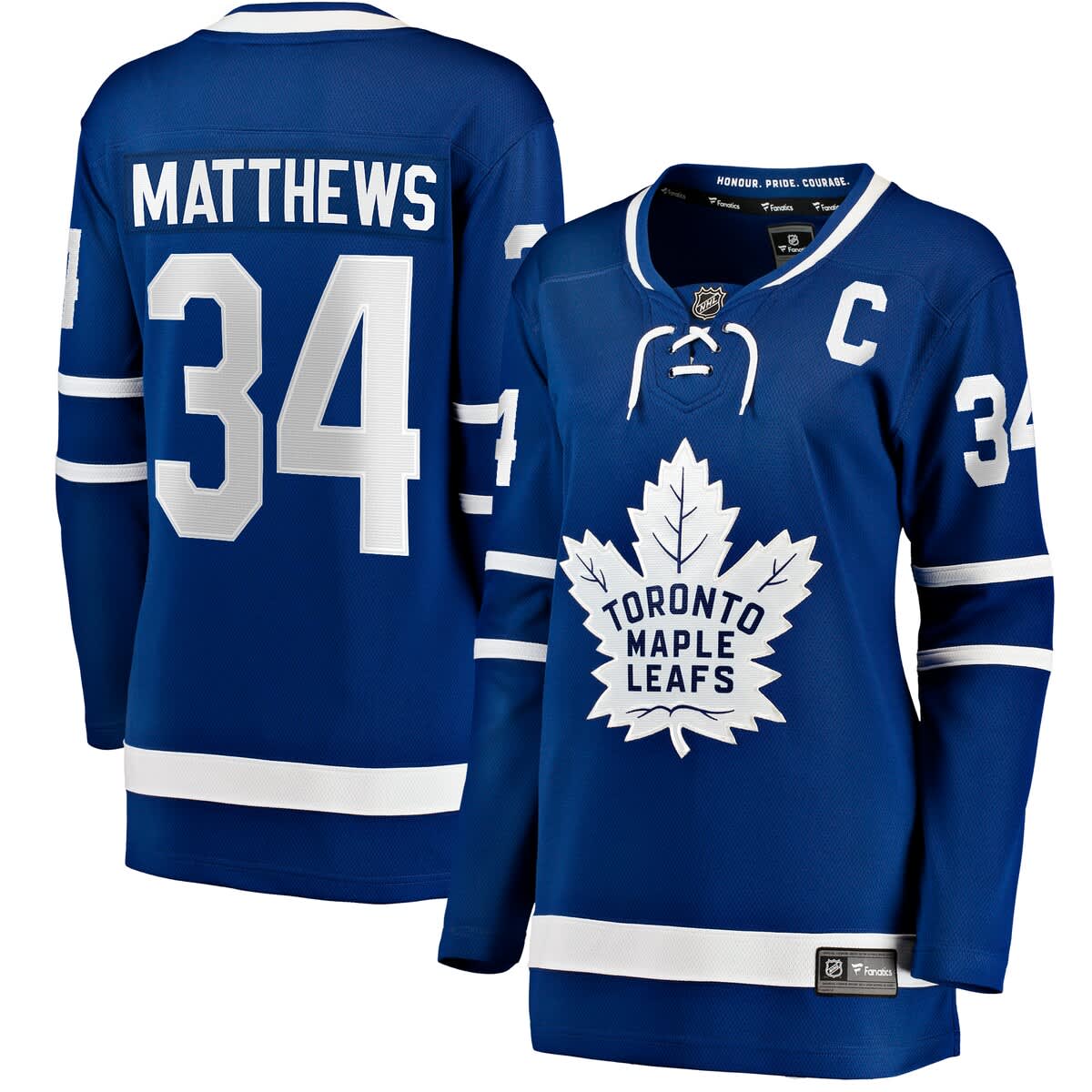 FANATICS Women's Fanatics Auston Matthews Blue Toronto Maple Leafs ...