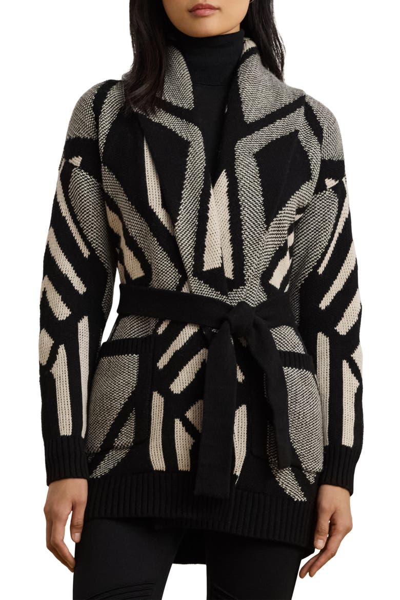 Geo Motif Wrap Cardigan (Women) | Nordstromrack