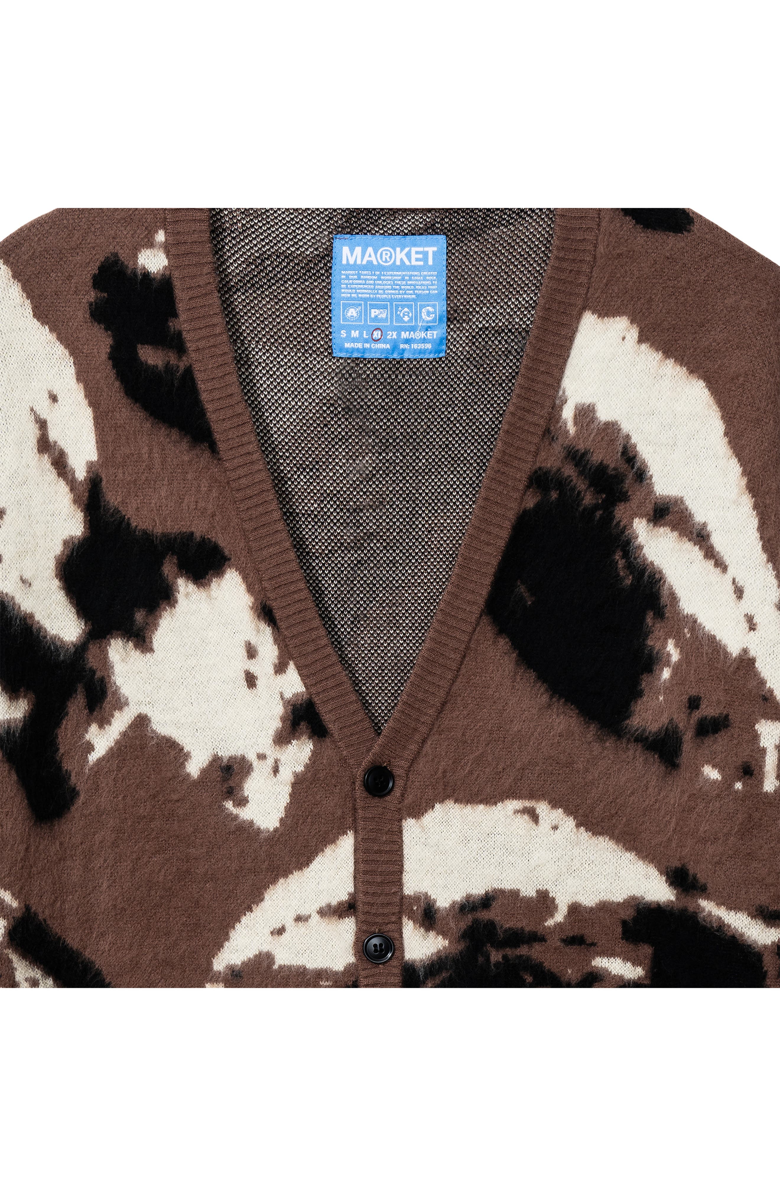 MARKET Talus Camouflage Cardigan | Nordstromrack