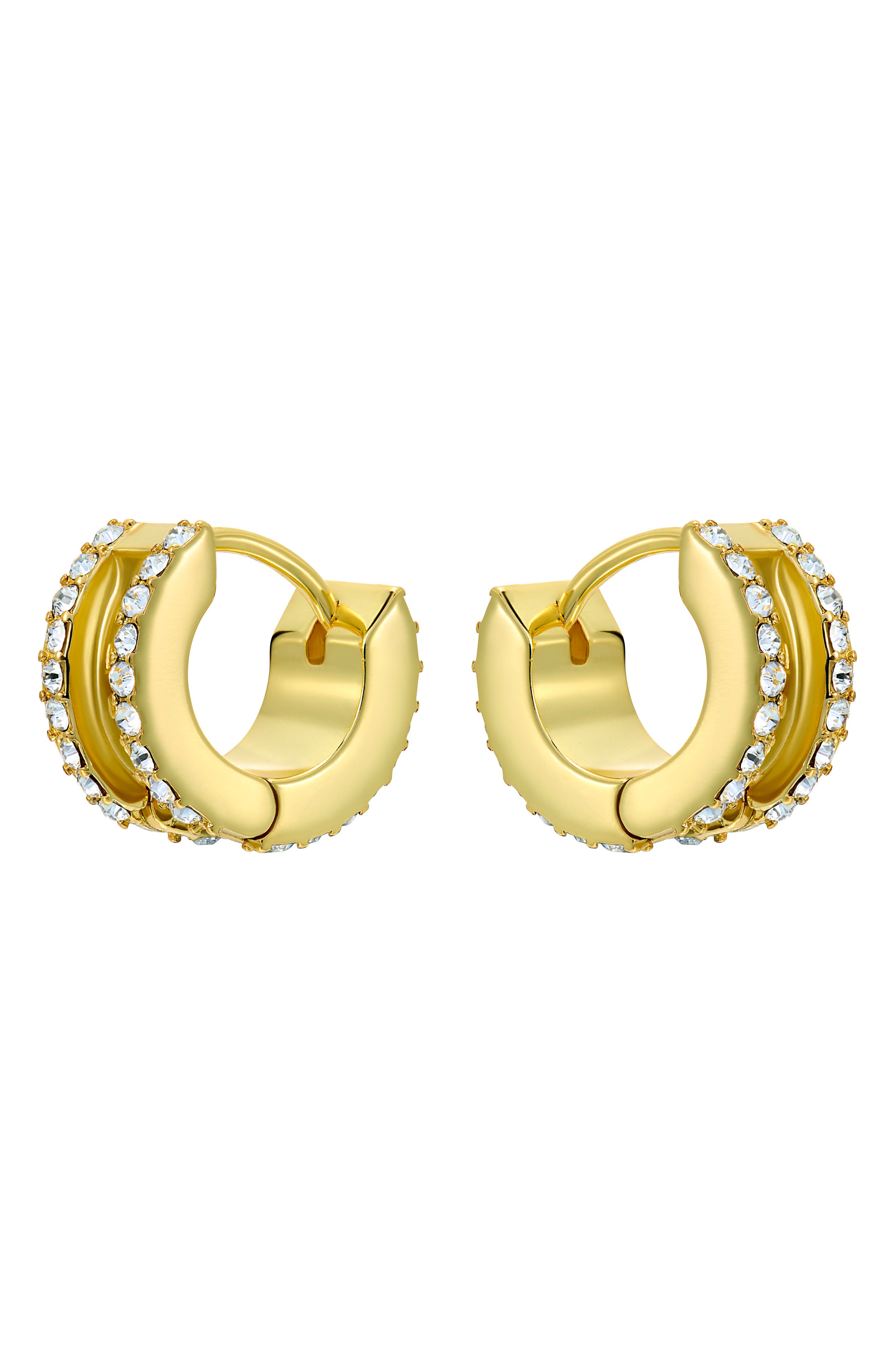 Ted Baker Rosie Crystal Roll Huggie Hoop Earrings | Nordstrom