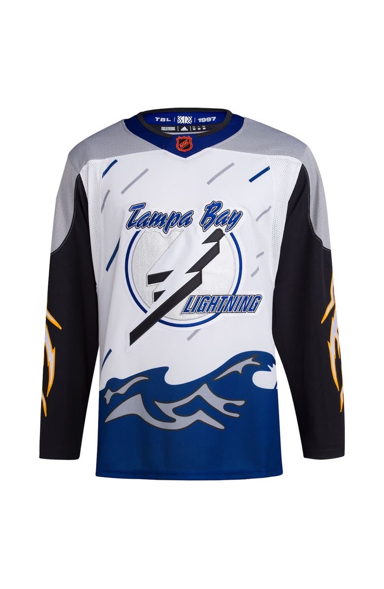 adidas Men's adidas White Tampa Bay Lightning Reverse Retro 2.0 ...