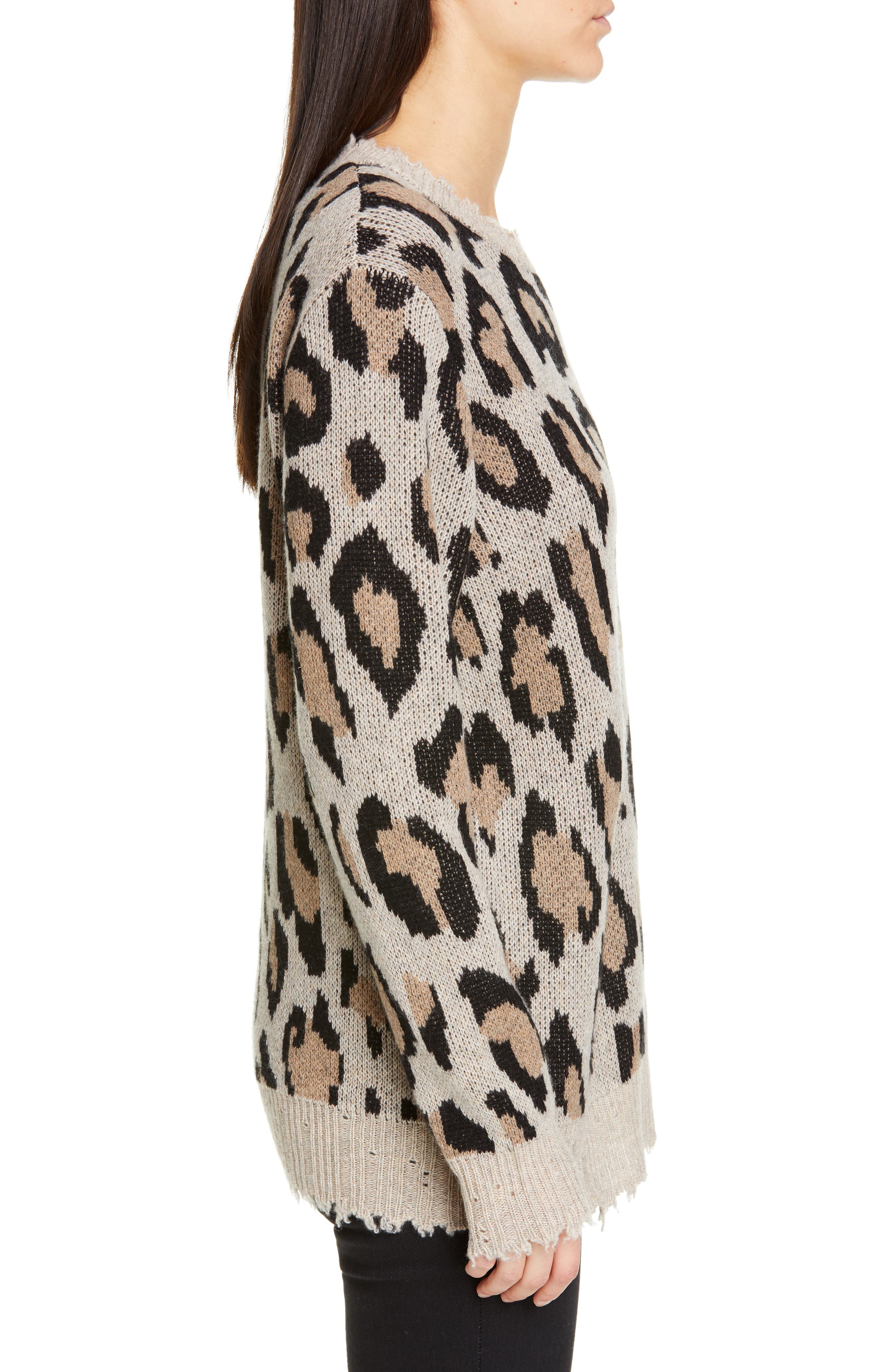 R13 Leopard Cashmere Sweater | Nordstrom